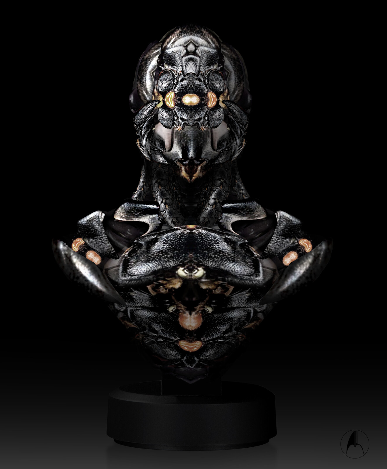 ArtStation - Black Cyclops Mantis Man