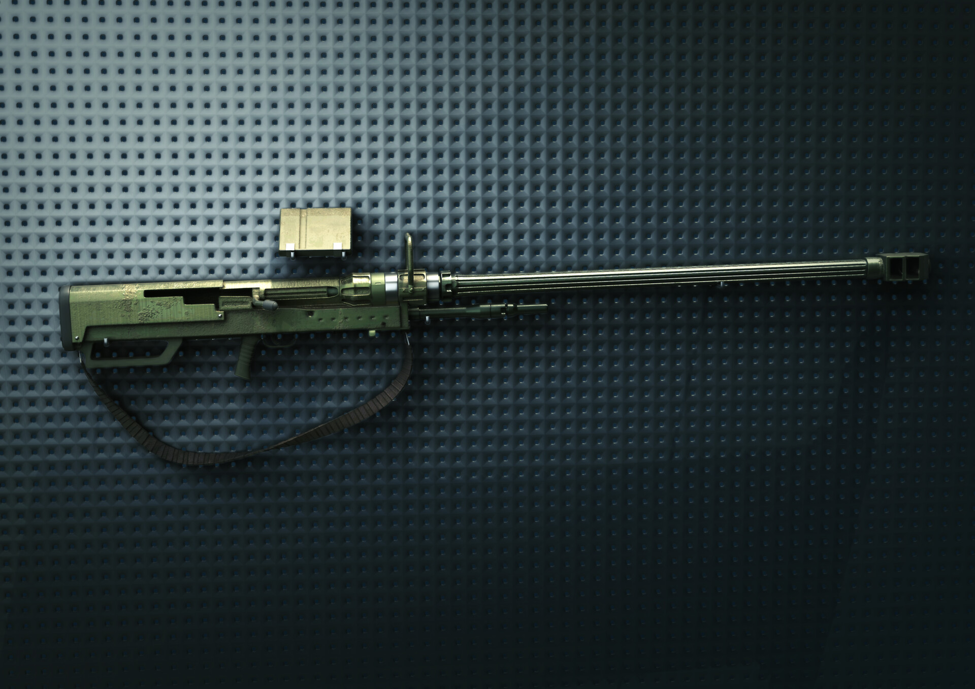 ArtStation - Sniper rifle NTW-20