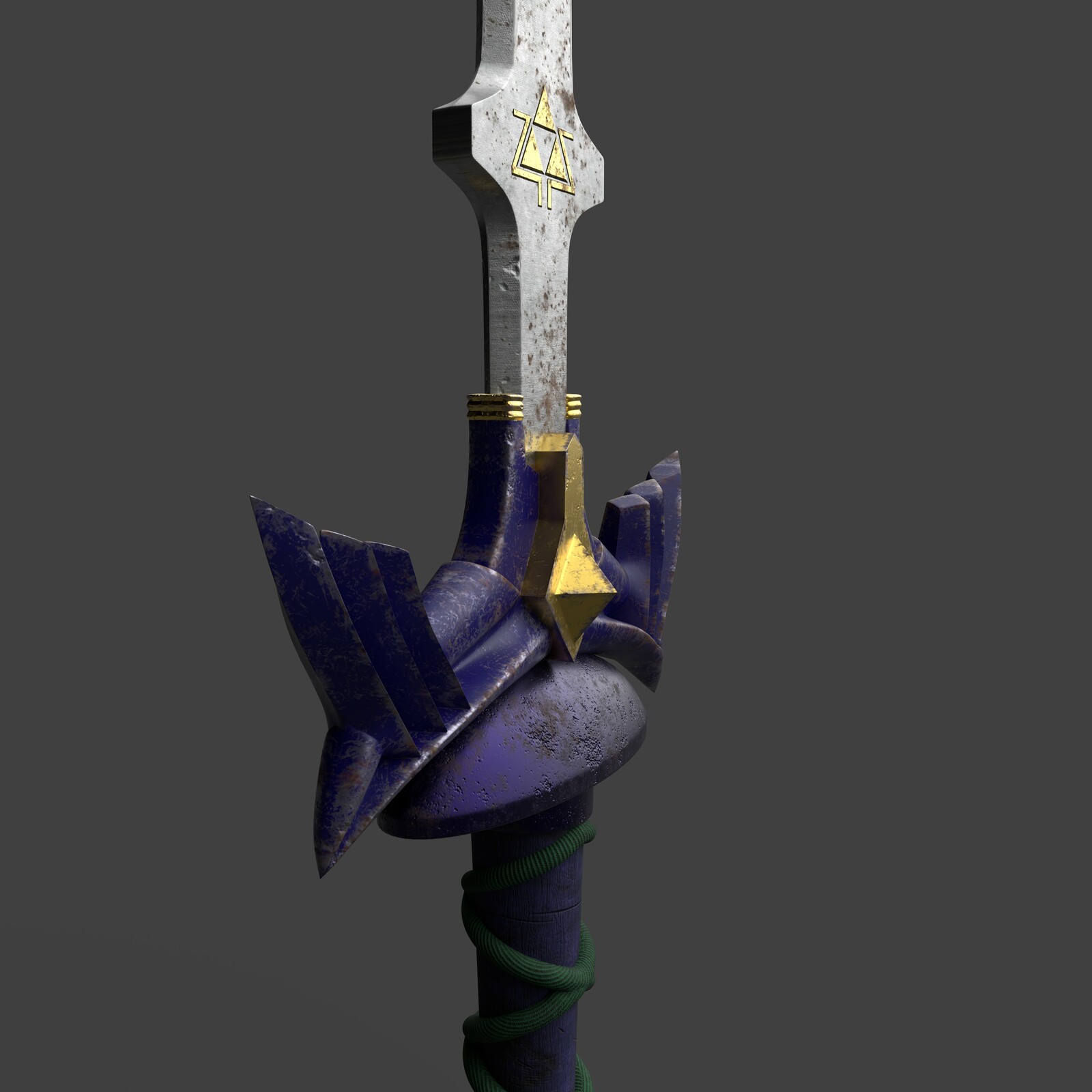 Alex Strickland - Weathered Master Sword