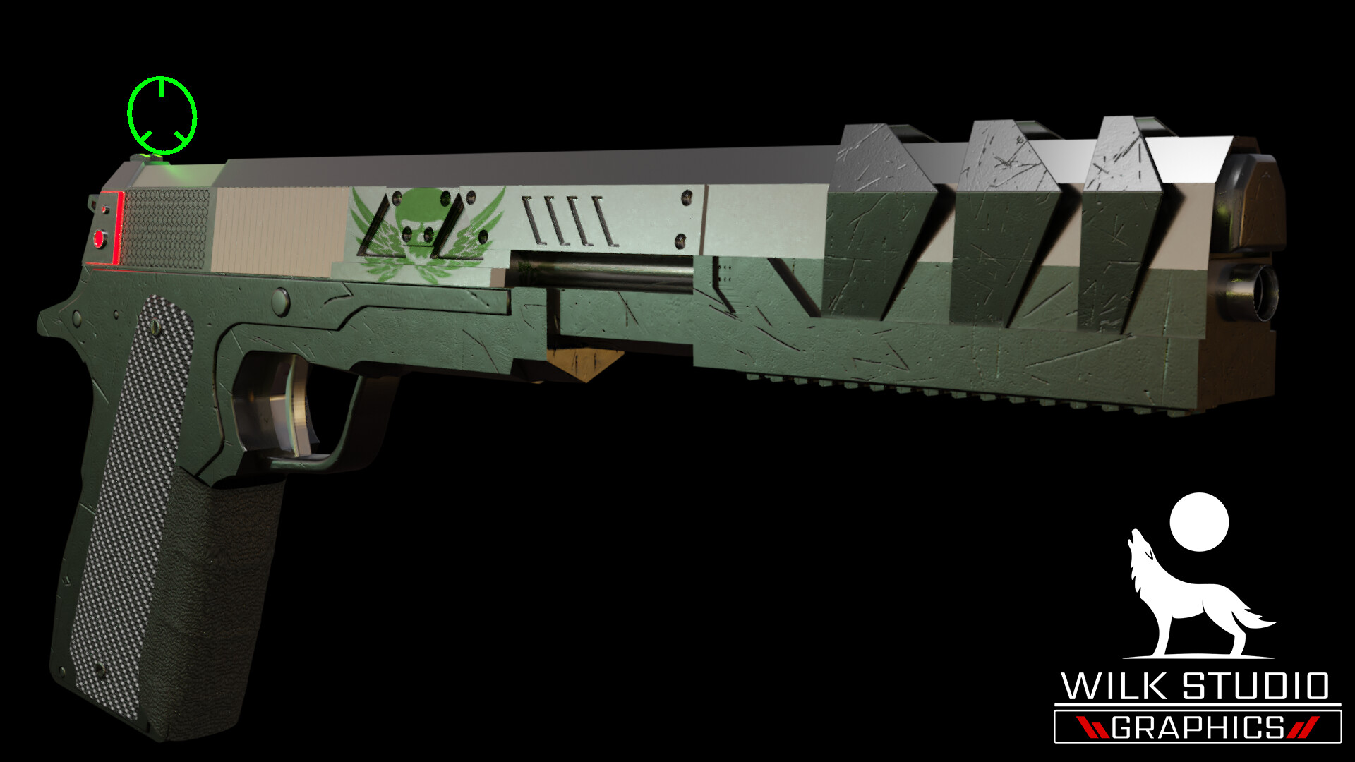 ArtStation - pistol concept