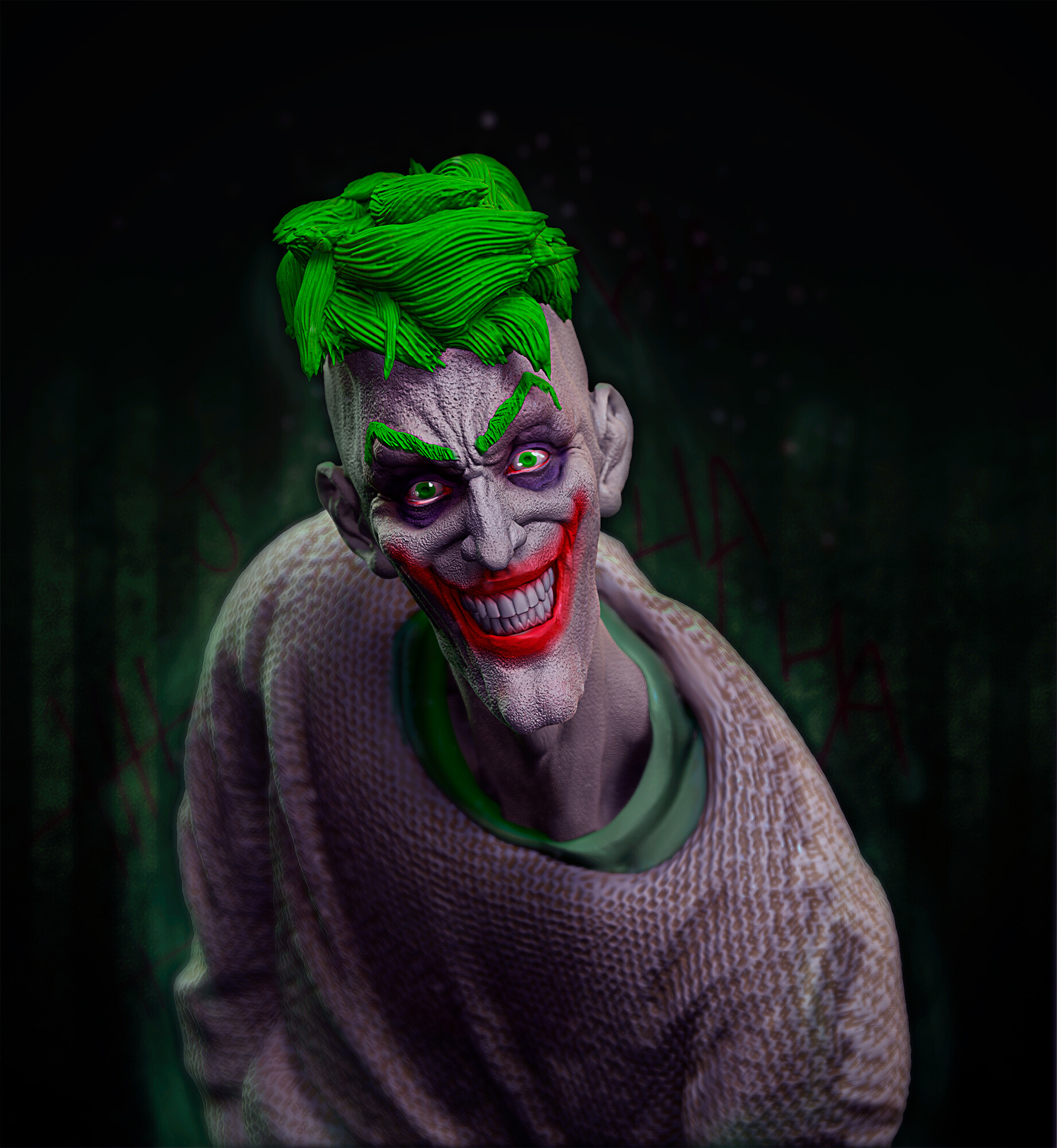 ArtStation - Joker - Straitjacket Version
