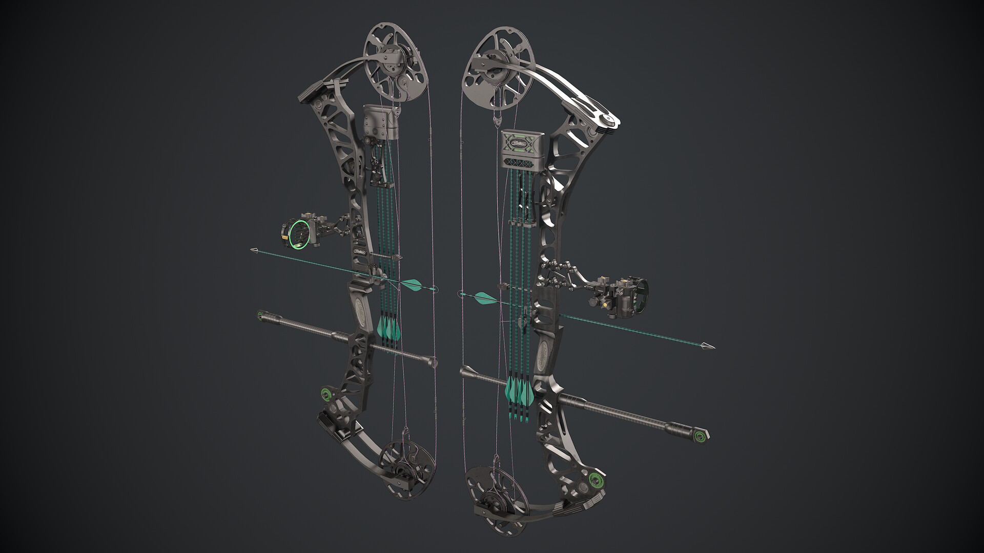 ArtStation - Compound bow