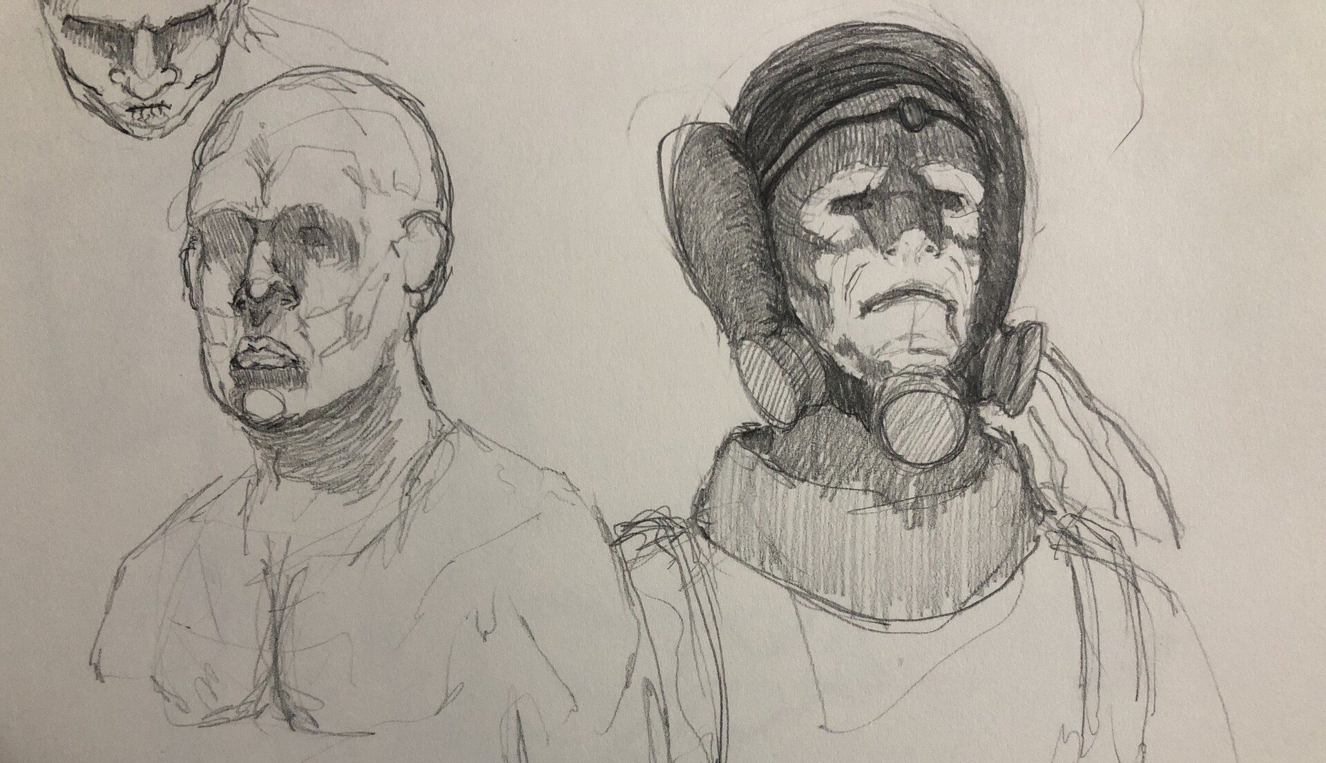 ArtStation - Flashlight is too bright, I can’t see