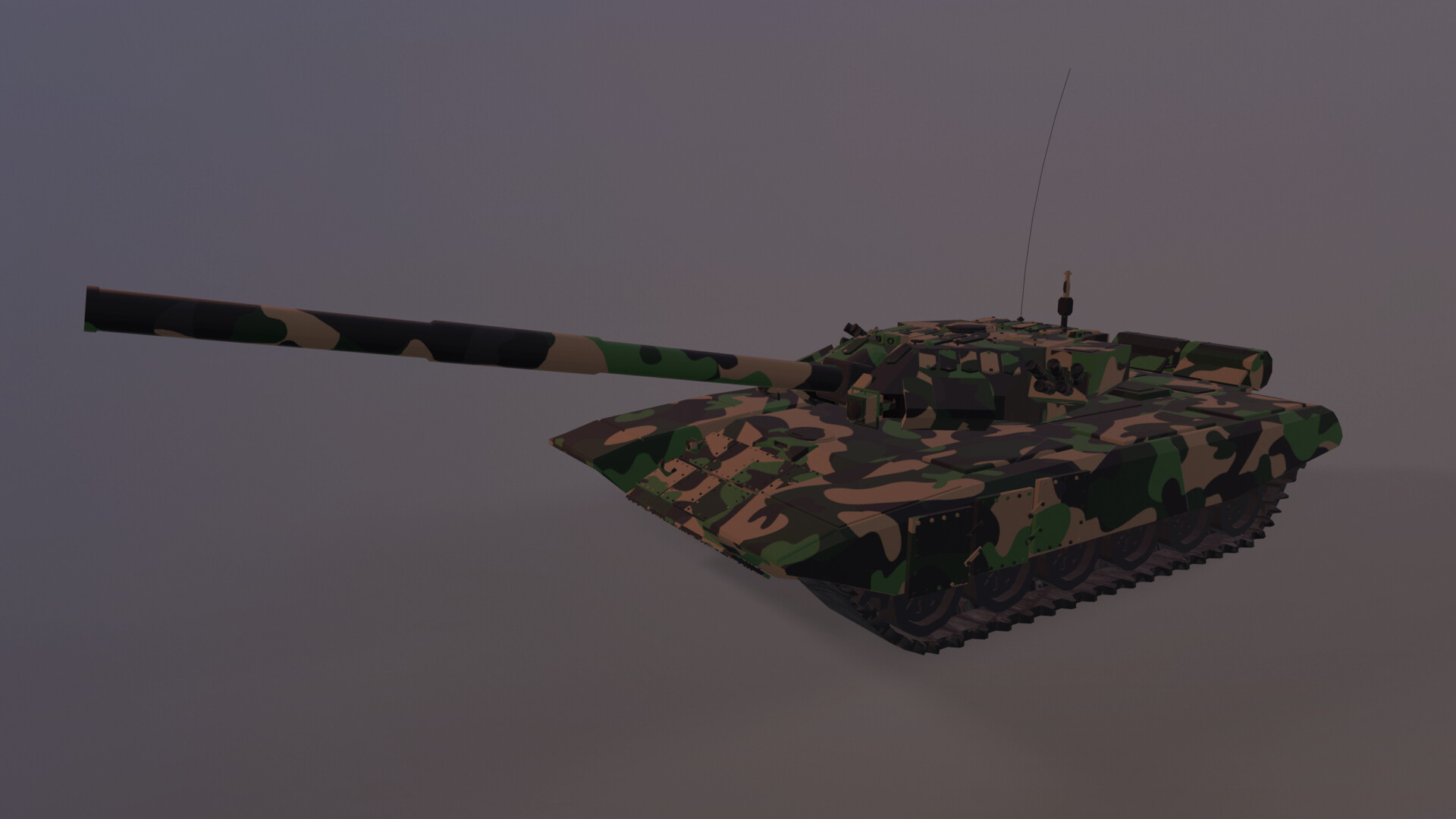 ArtStation - Tank T90 (2 colors)