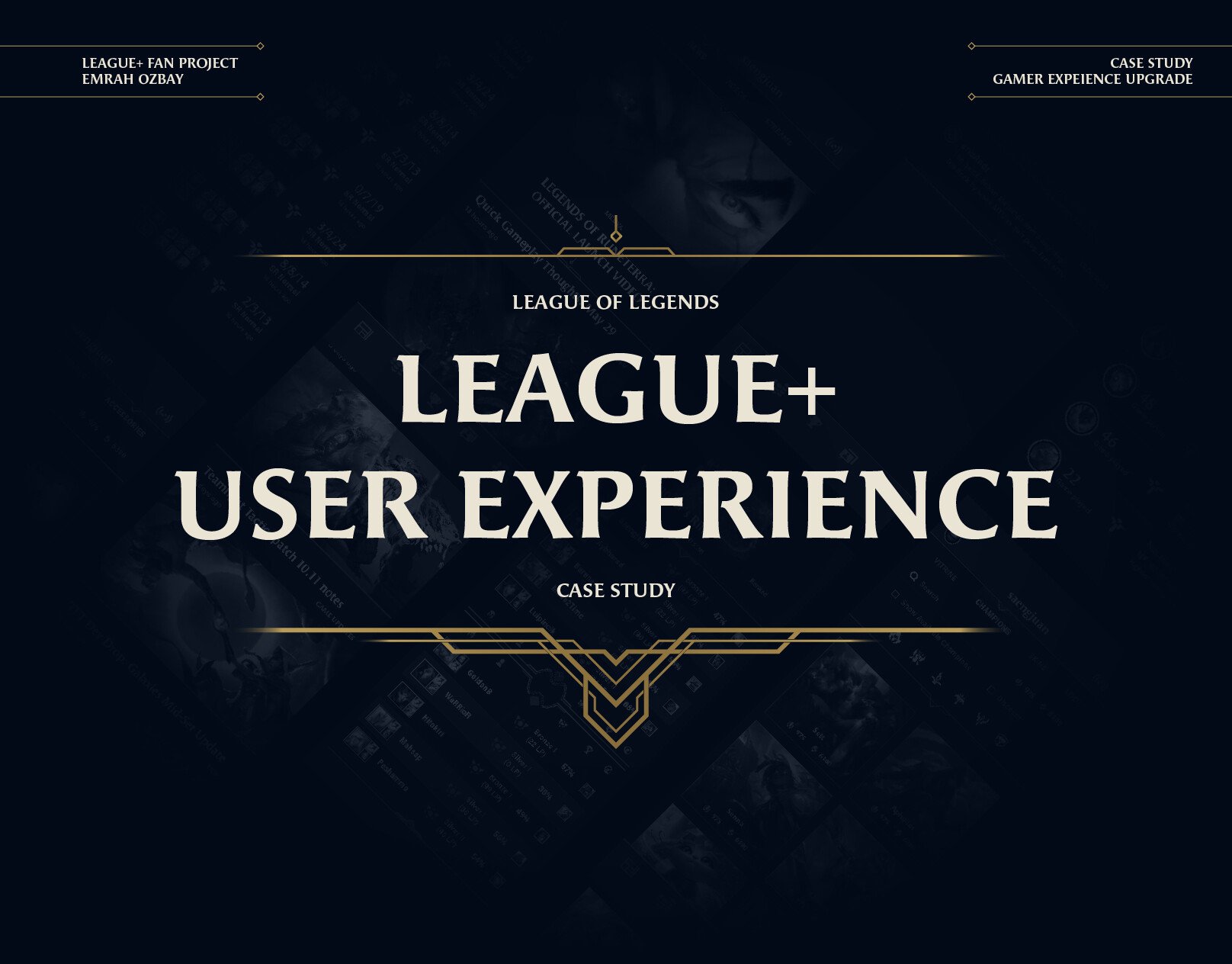 ArtStation - League of Legends, League+ UI/UX Fan Project