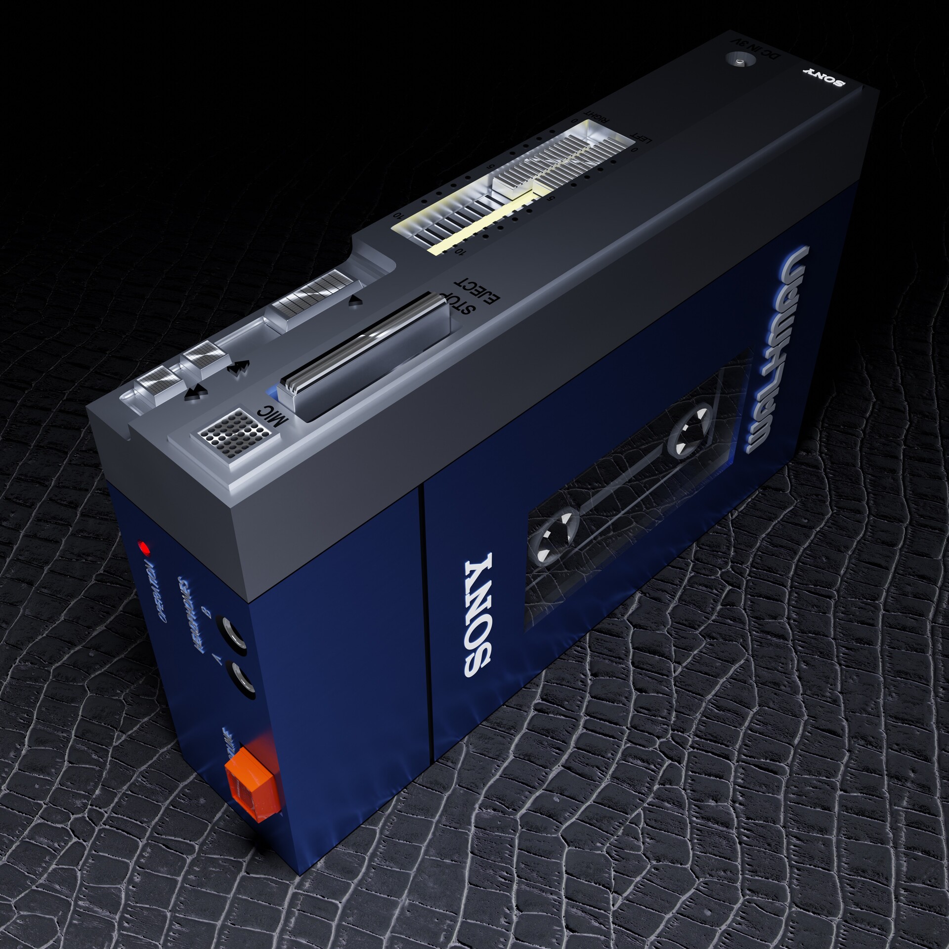 ArtStation - Cassette player