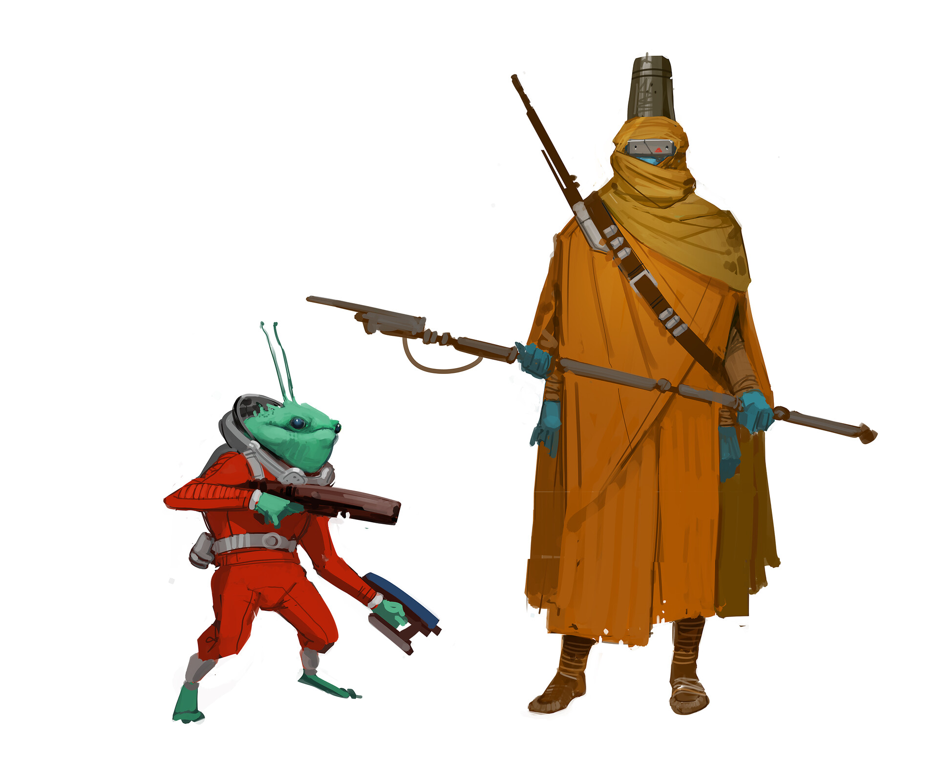 Stuart Ellis - Sci-fi Sketches