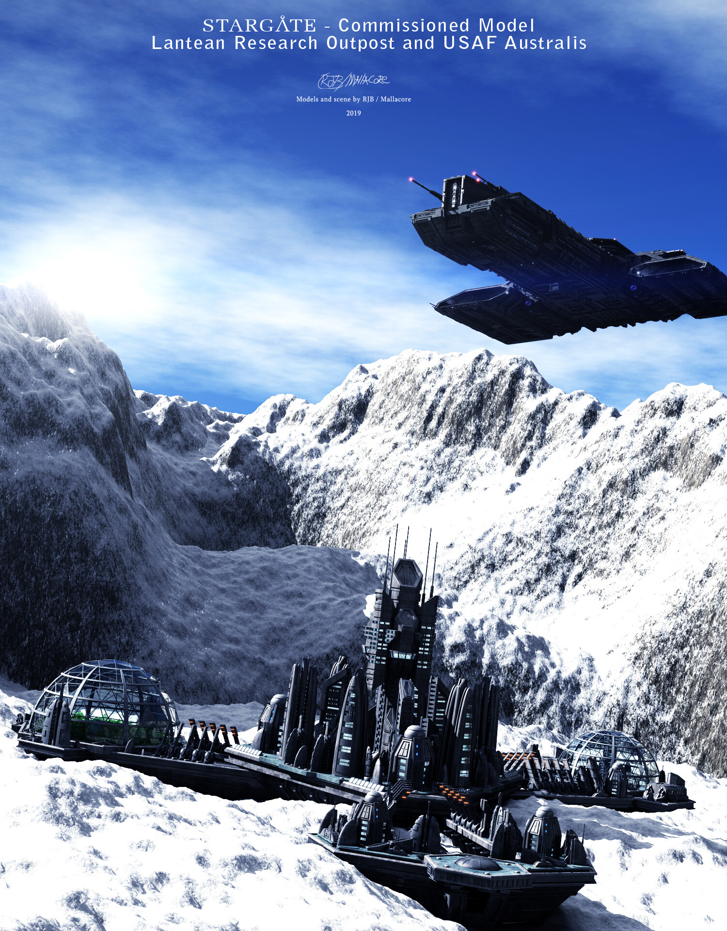 ArtStation - Stargate - Outpost - Fan Design