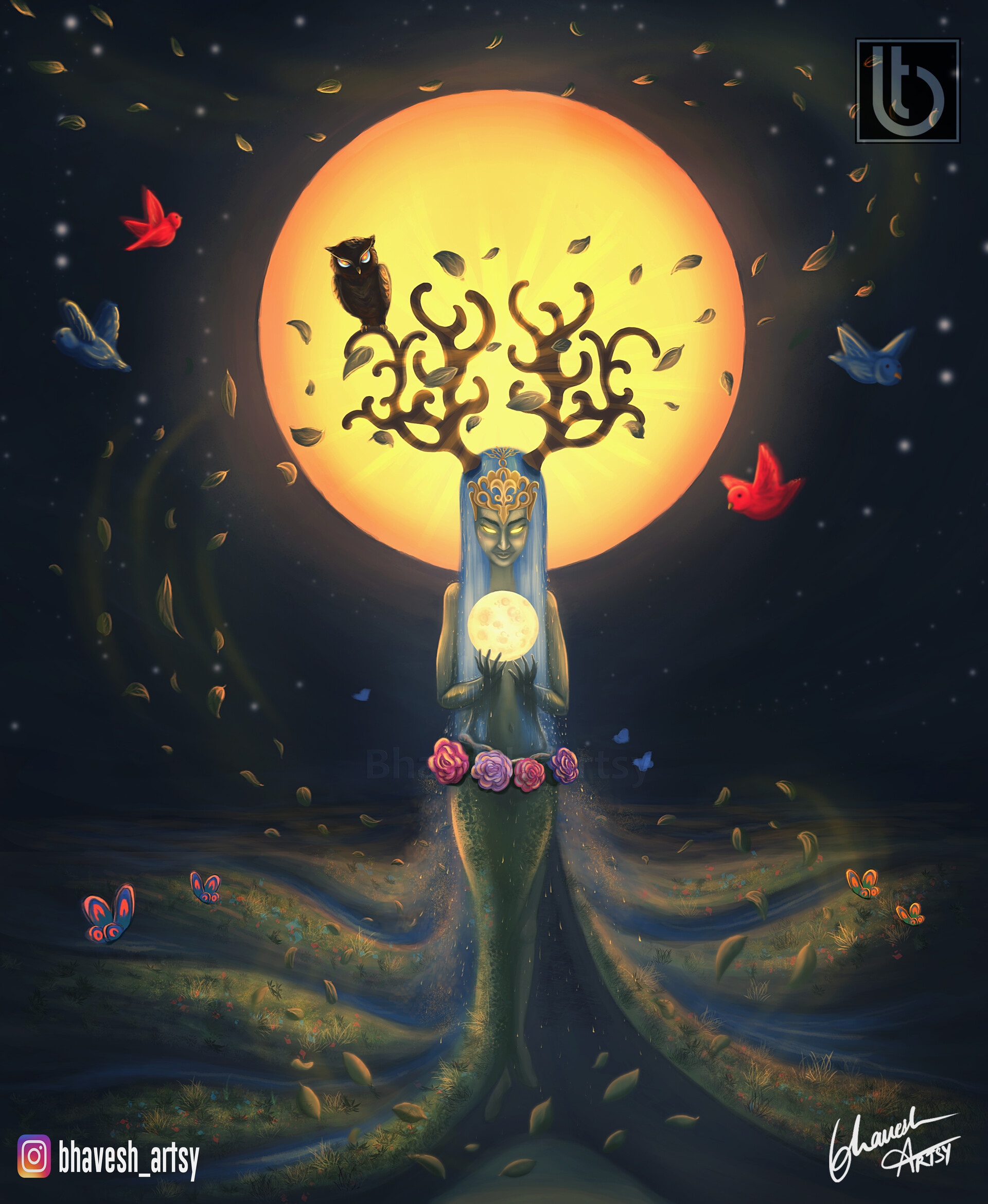 ArtStation - Goddess Of The Environment