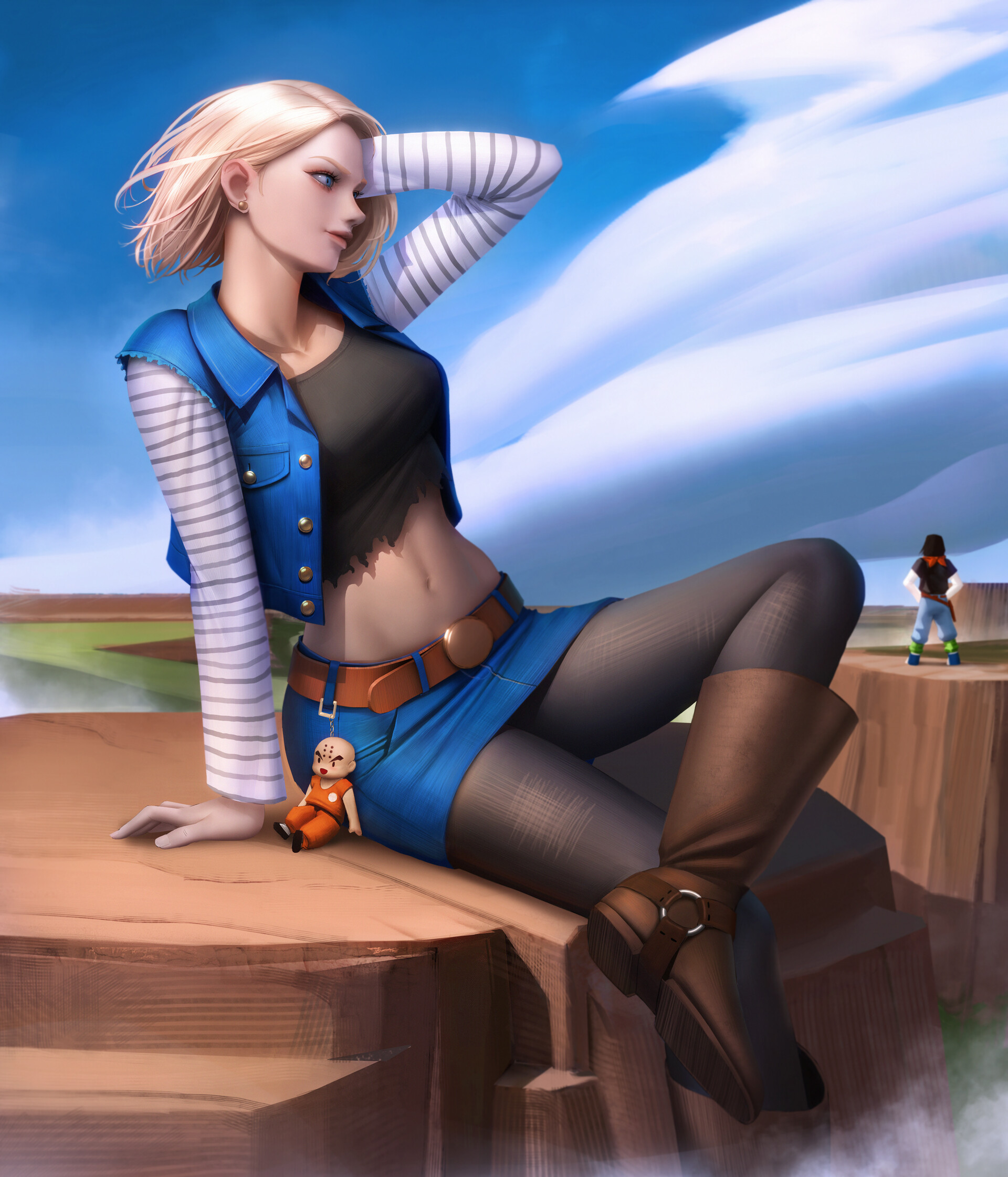 ArtStation - Android 18