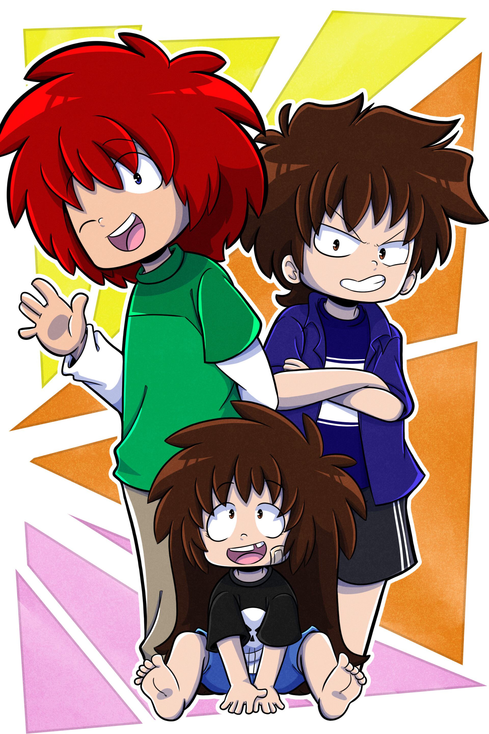 ArtStation - Monkey Trio Screen