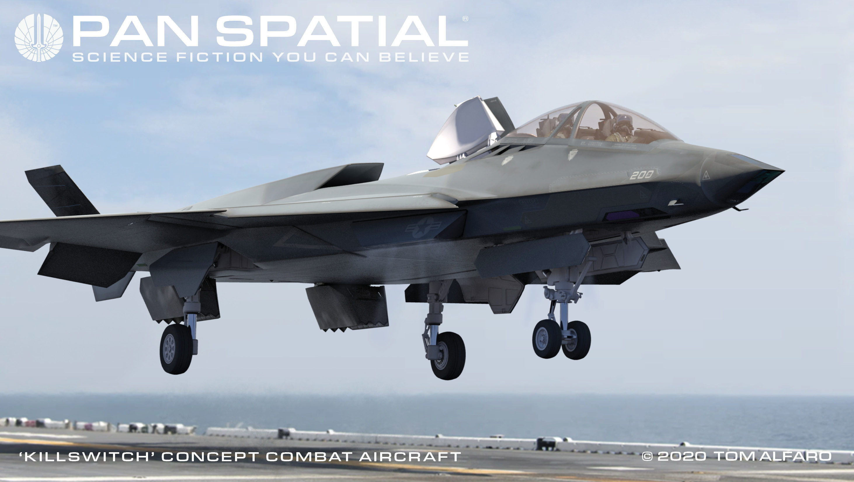 PAN SPATIAL Aerospace Concept Design - Killswitch Concept Combat ...