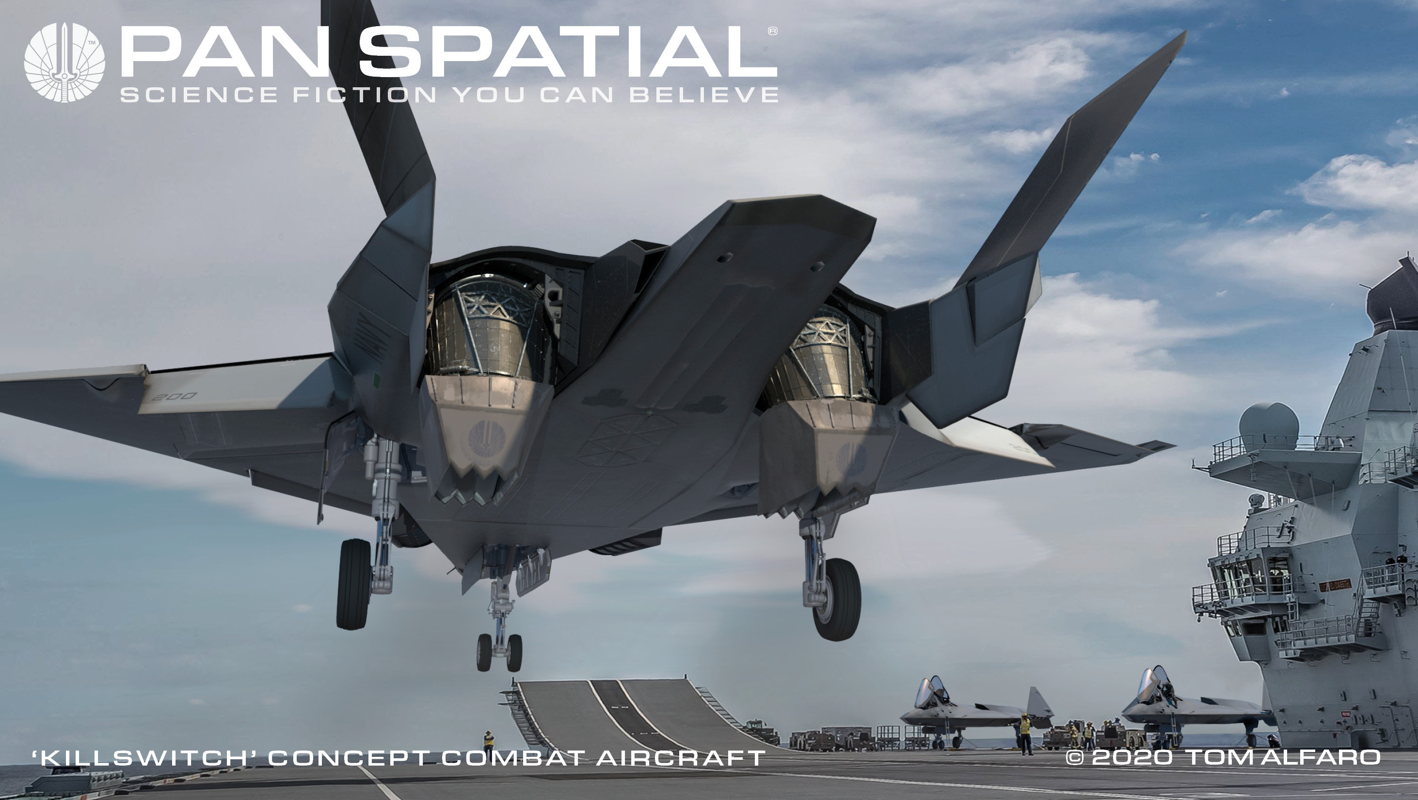 PAN SPATIAL Aerospace Concept Design - Killswitch Concept Combat ...