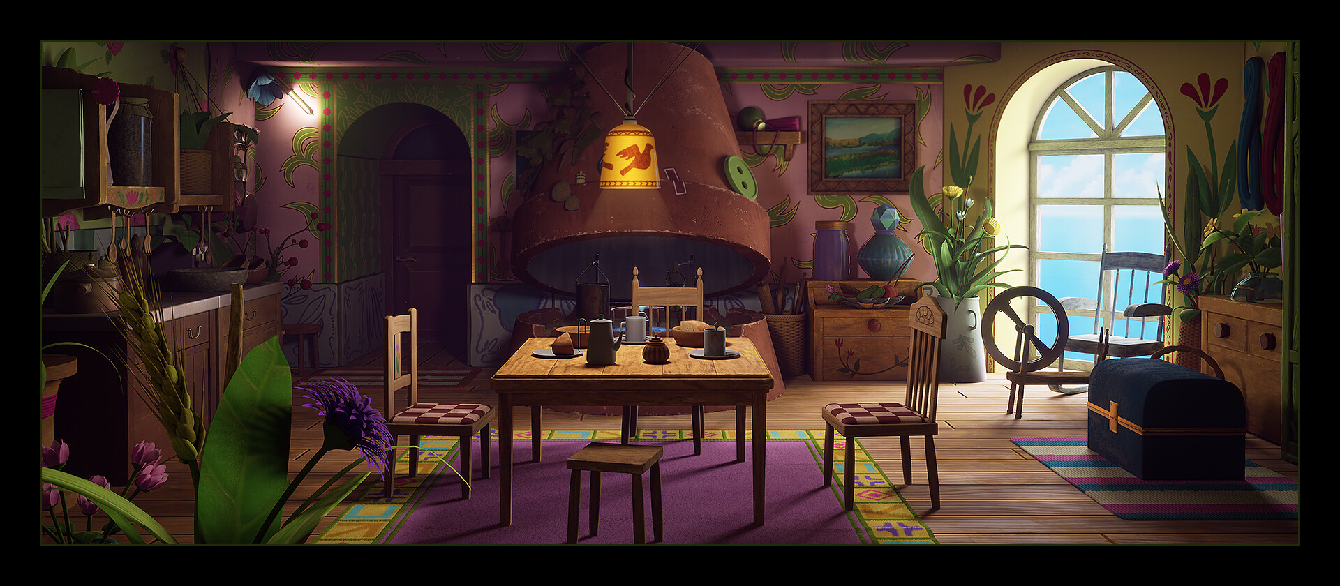 Jose Mª Ameyugo - Arrietty's Living Room
