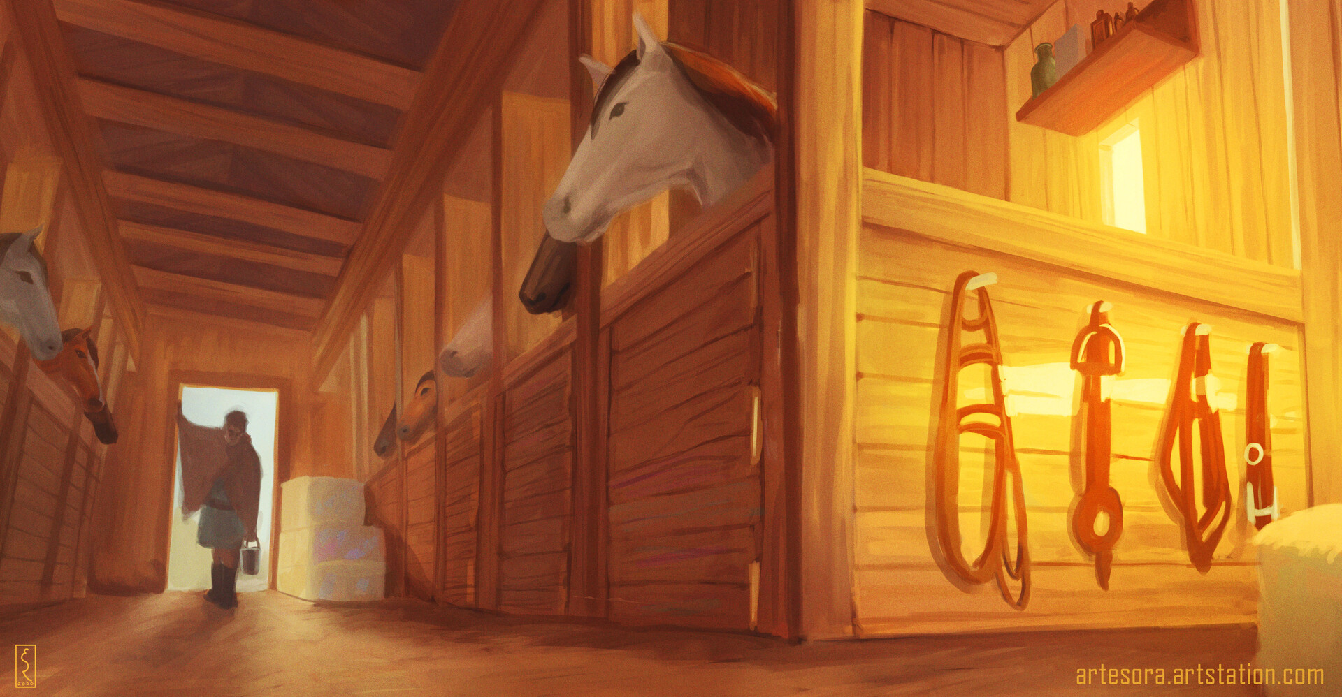 ArtStation - The Stablehand