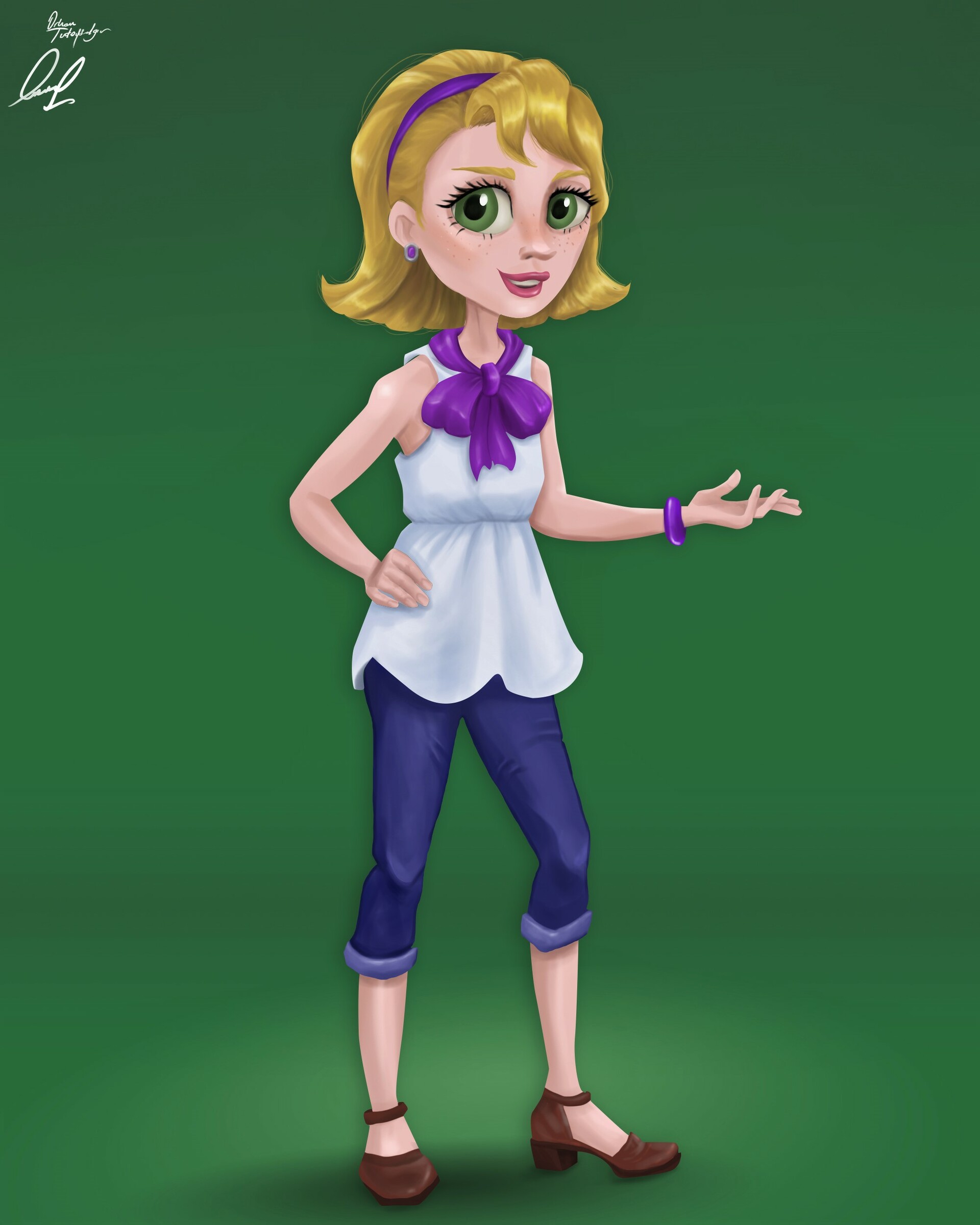 ArtStation - Character Design for a Home Design game