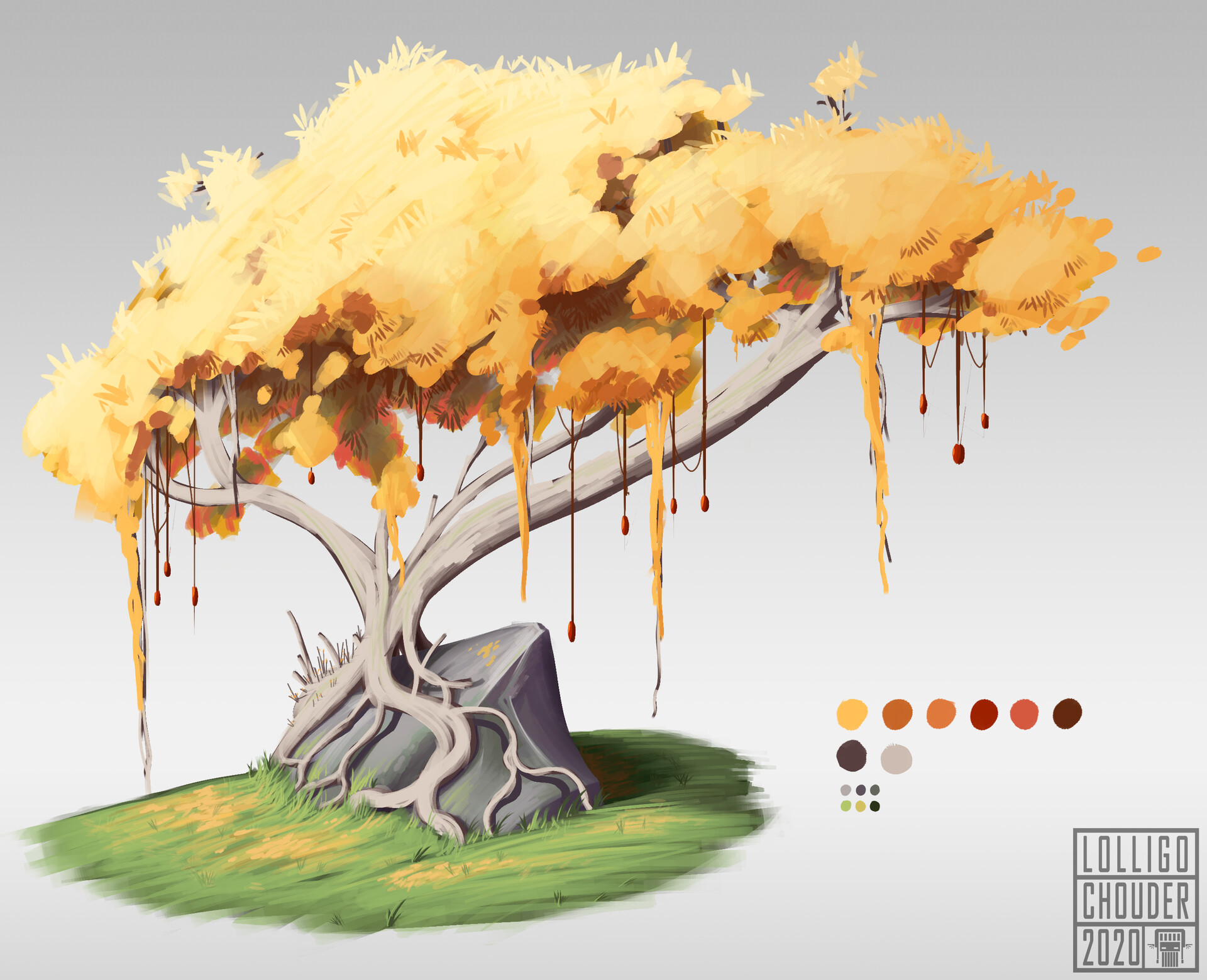 ArtStation - Tree Practice
