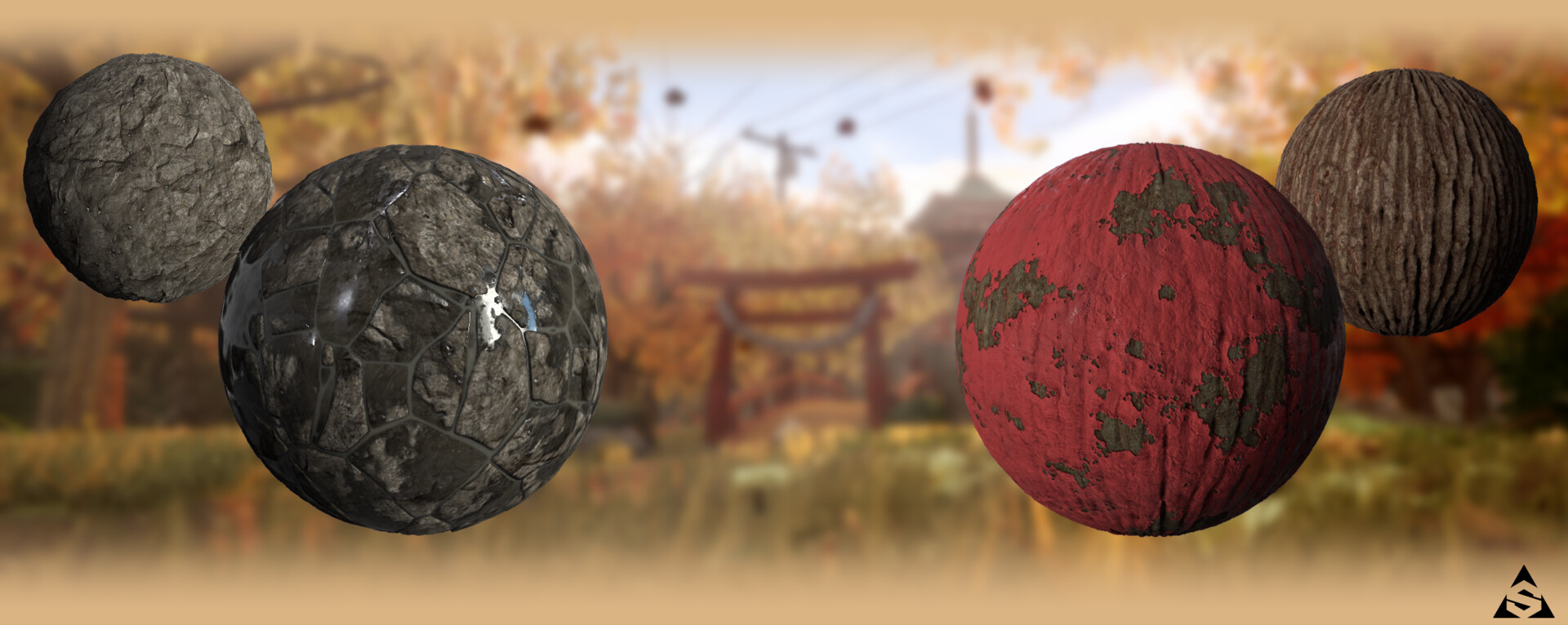 Ashley Betts - Autumn Pagoda Environment (UE4)