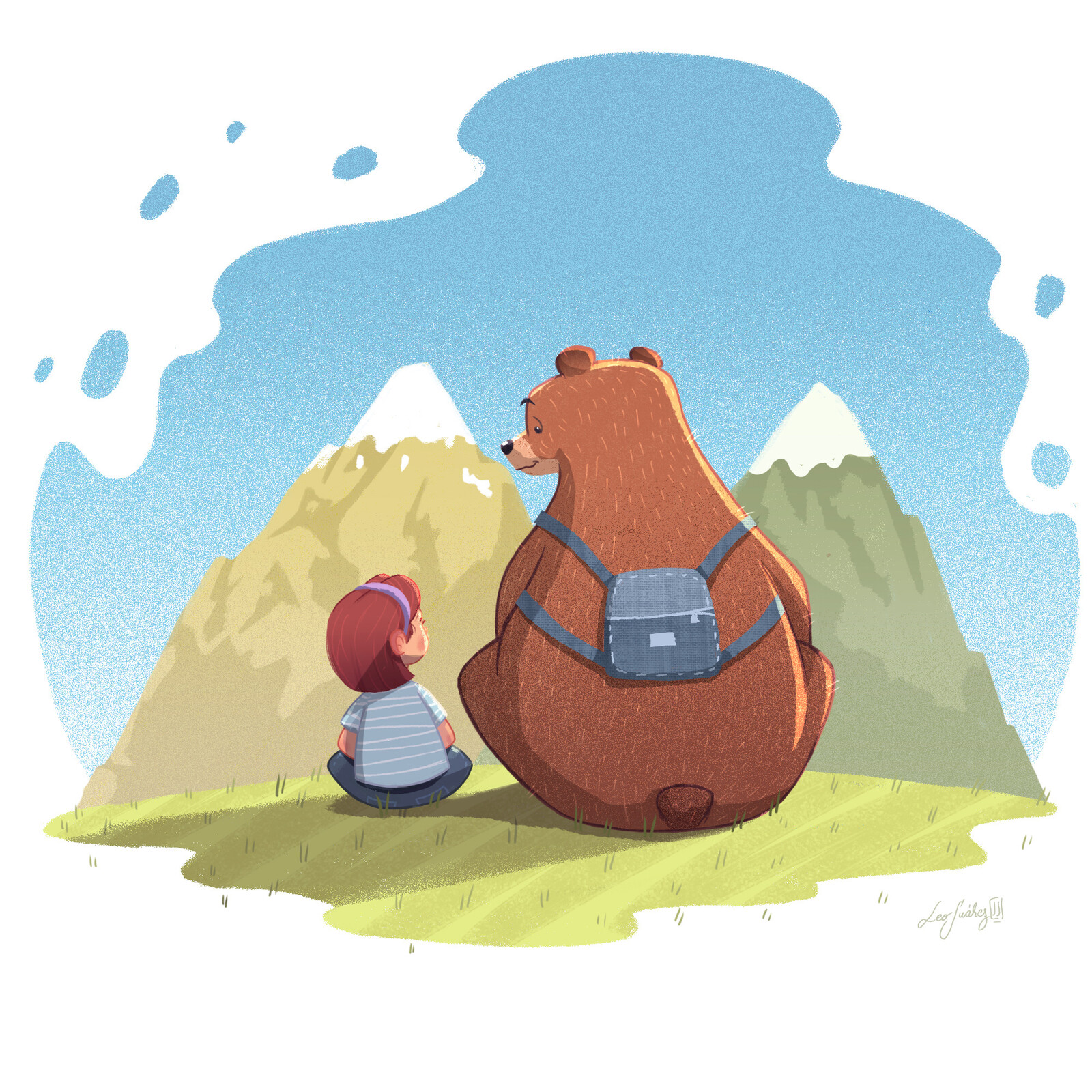 Leonardo Suárez - The bear and the girl