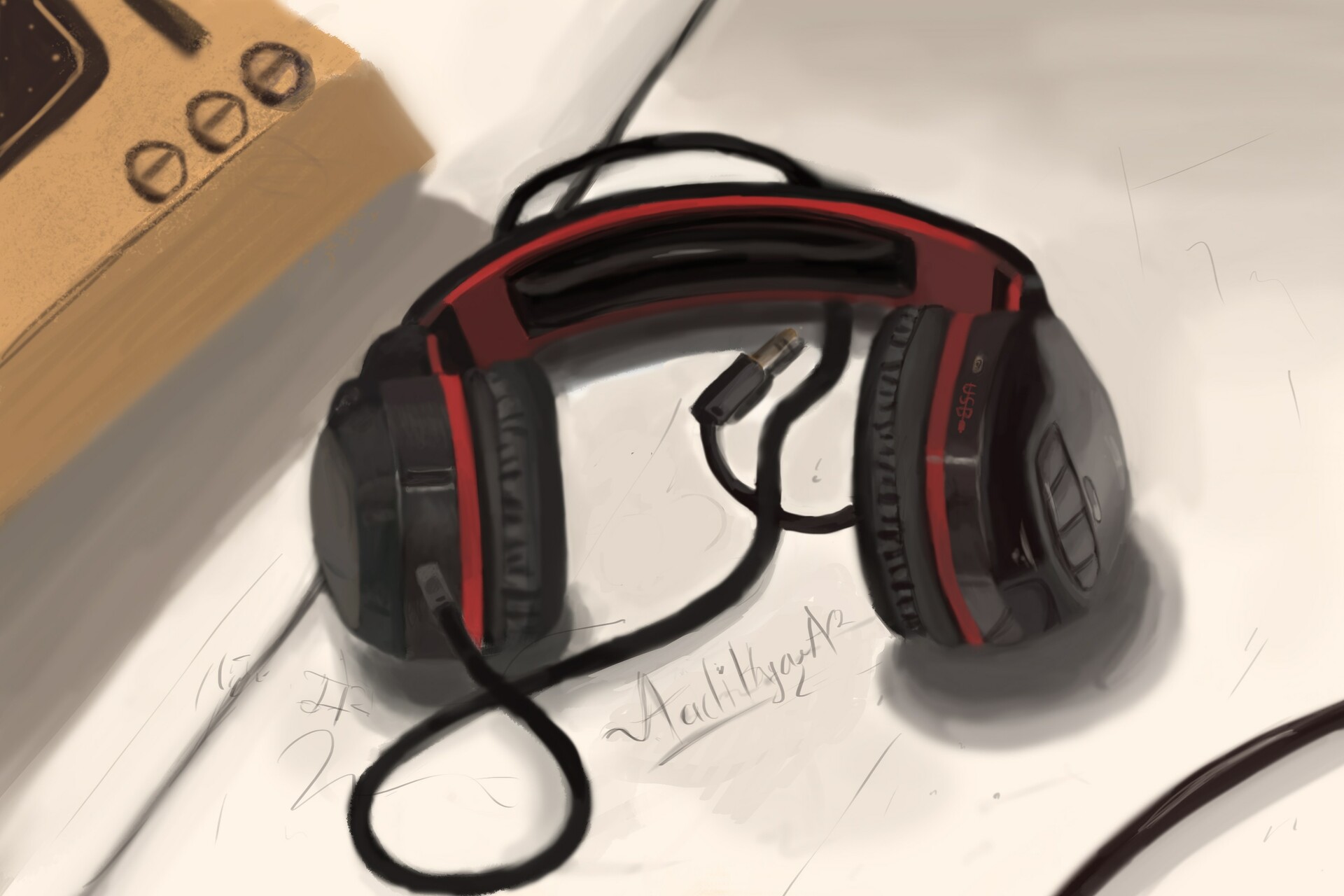 ArtStation - The headphones