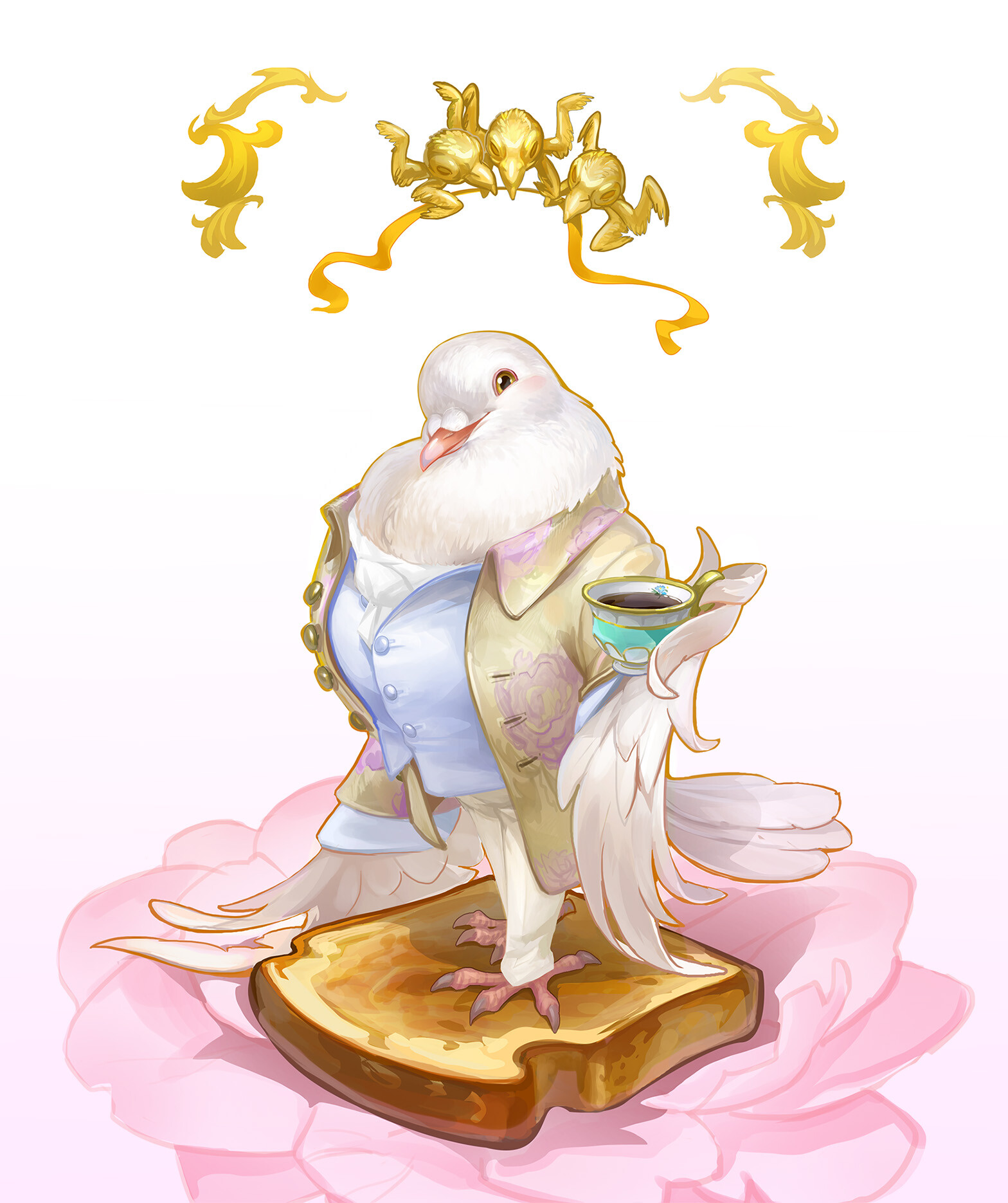 ArtStation - party dove