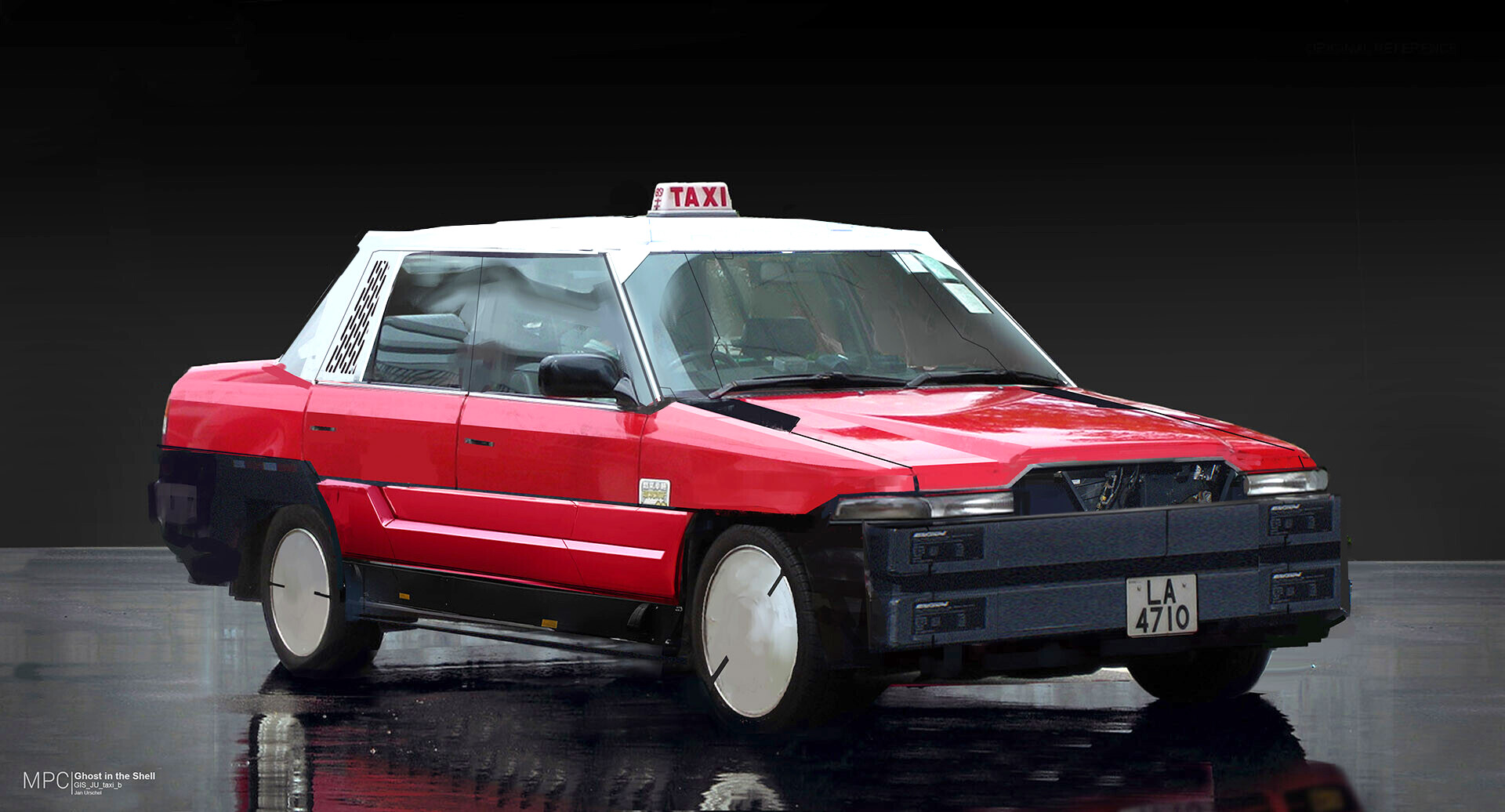 Joshua Oxley - Ghost in the Shell Taxi