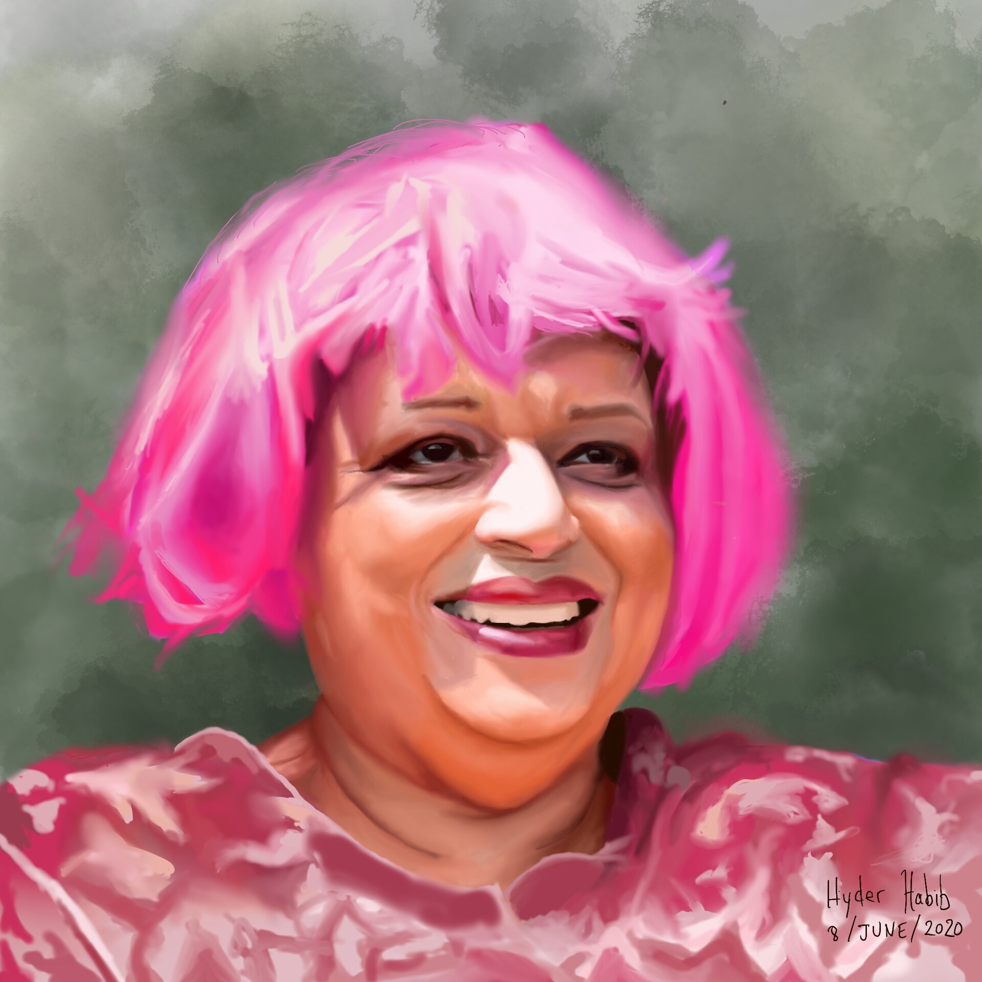 ArtStation - Portrait of my mother