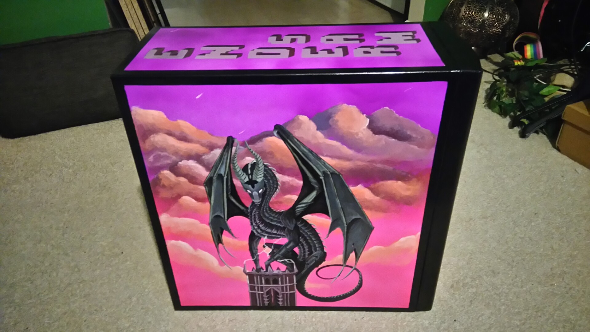 ArtStation - Upcycling PC Case - Ender Dragon