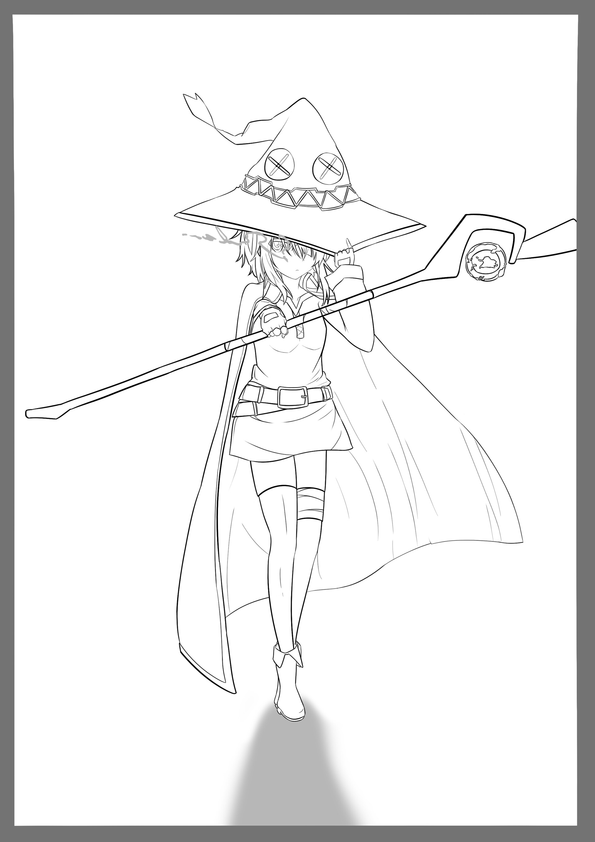 ArtStation - daily line art tracing