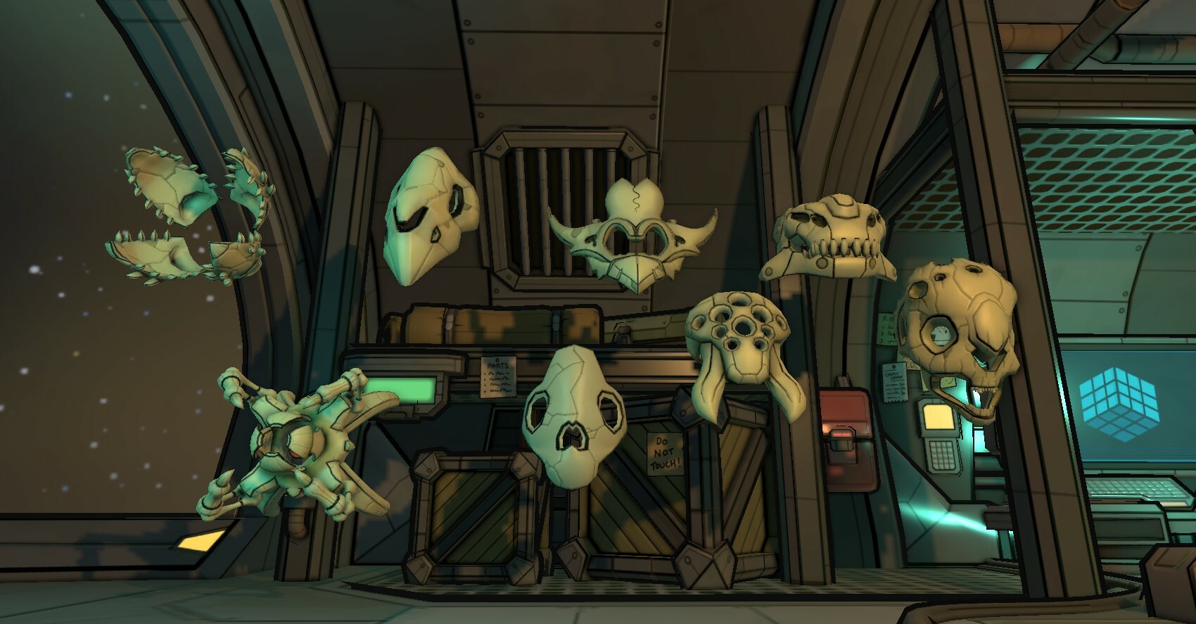 Matthew Murchison - Gunhead: Boss Trophy Case and Skulls