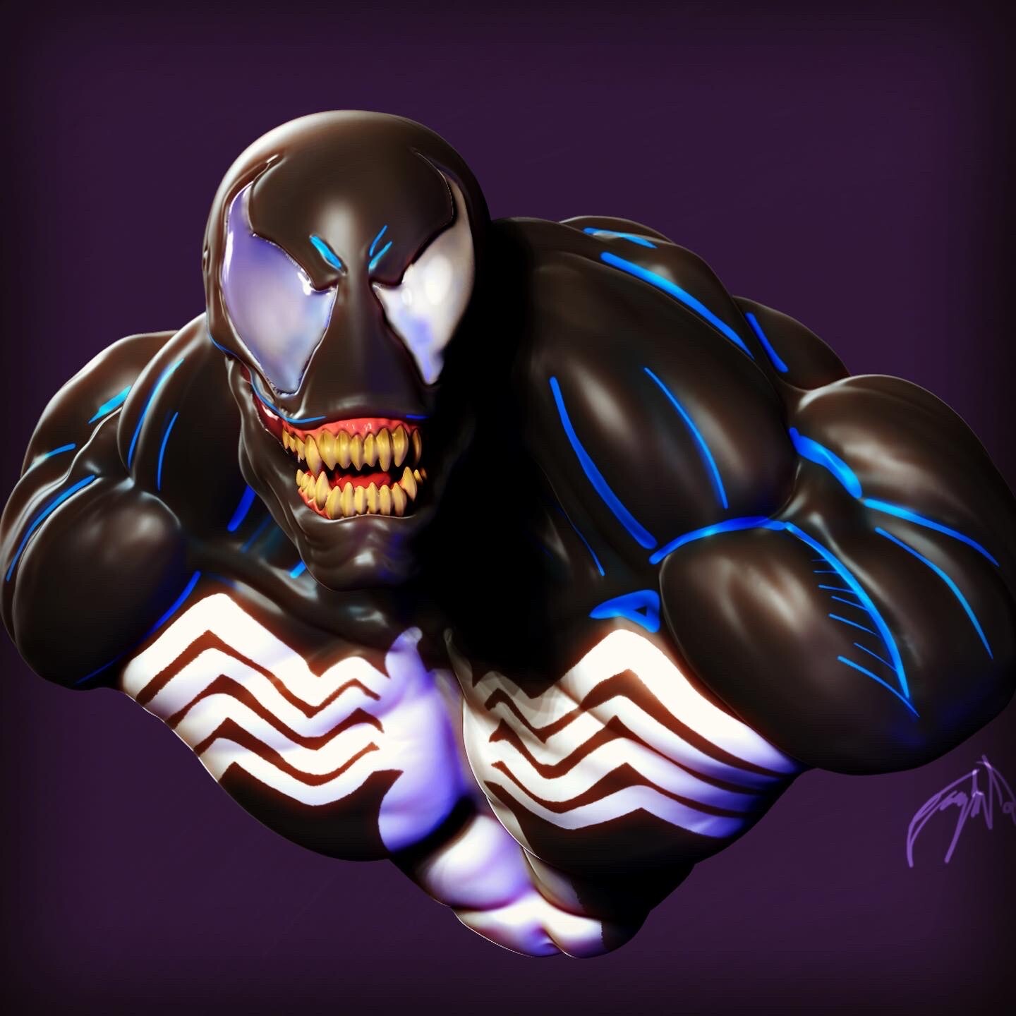 Erick Sosa - Venom bust exercise
