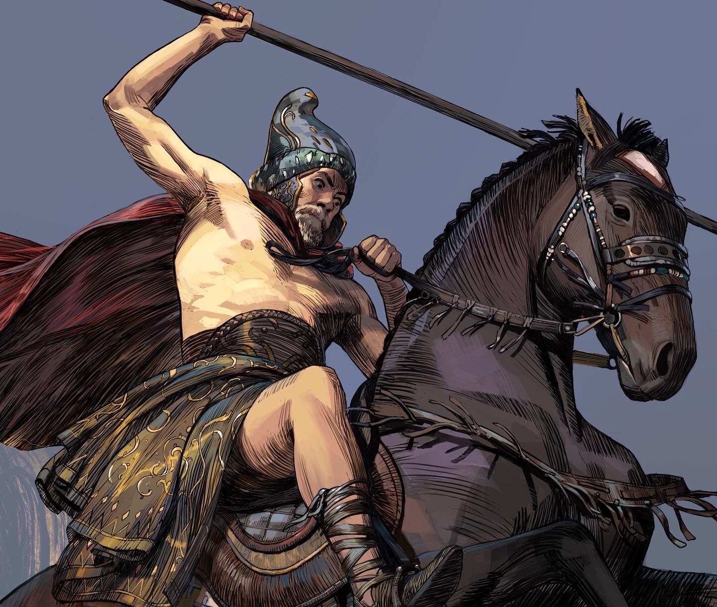 ArtStation - Cavalry color