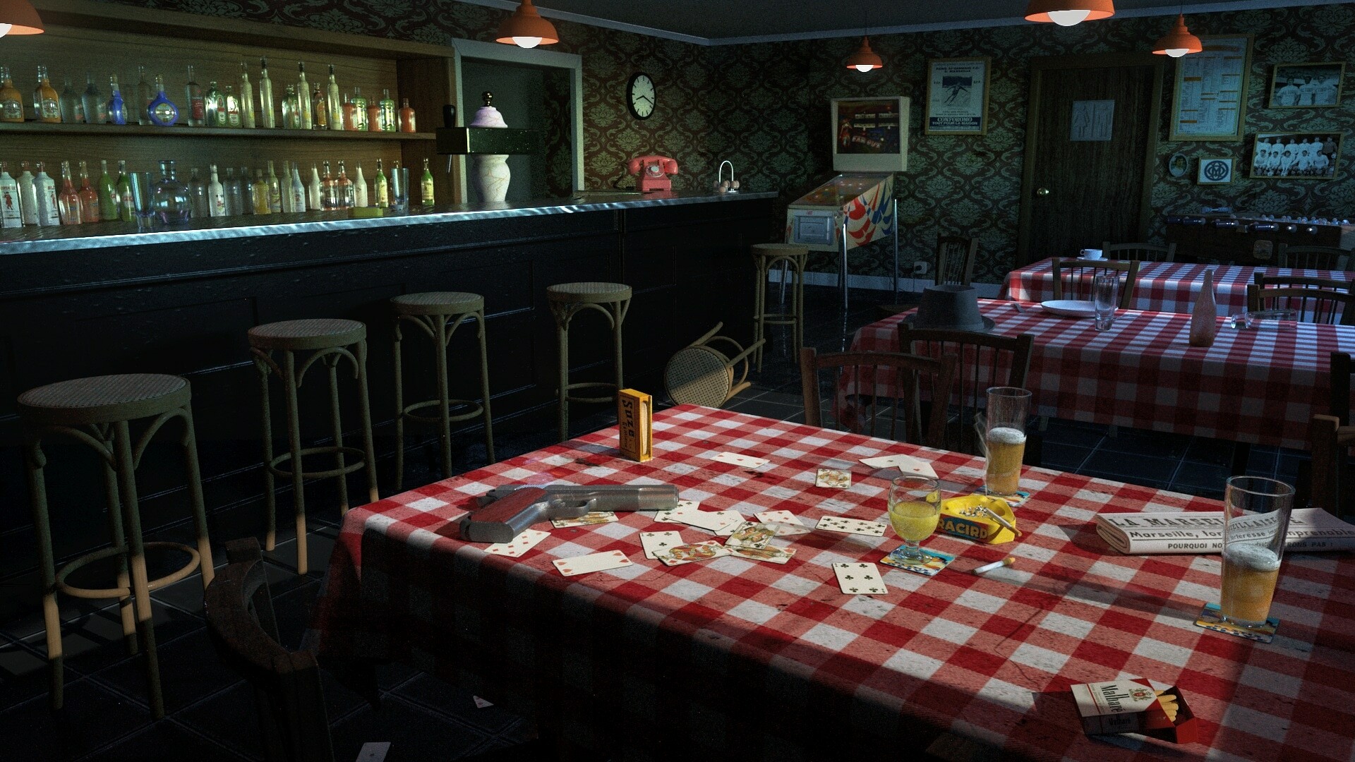 ArtStation - - Bistrot