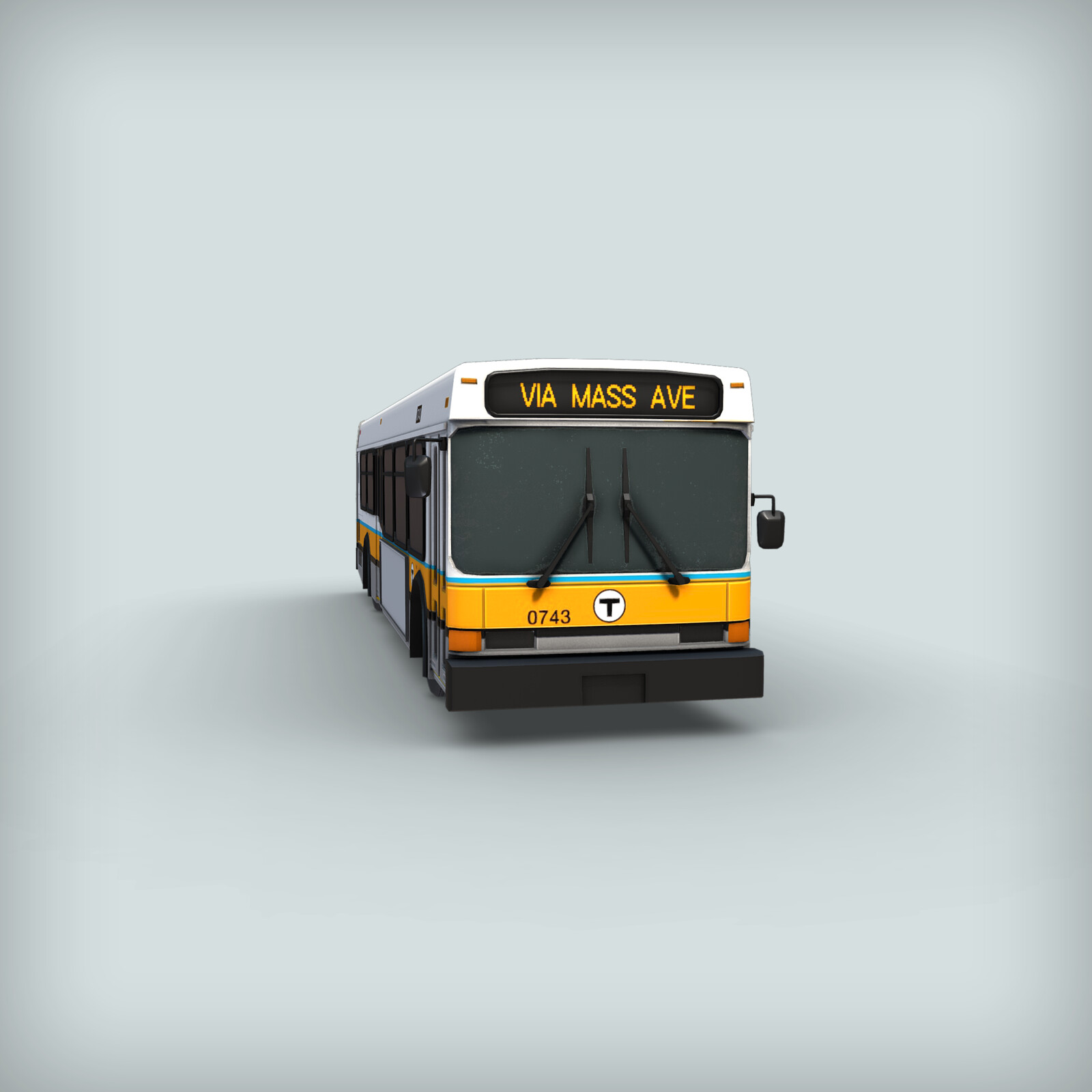 Evan Hiltz - City Bus [MBTA Colors]