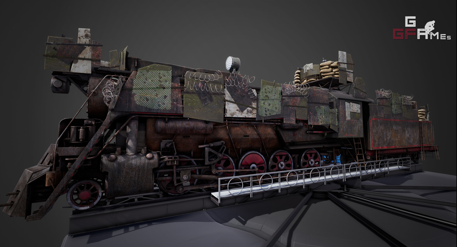 ArtStation - Soviet Train
