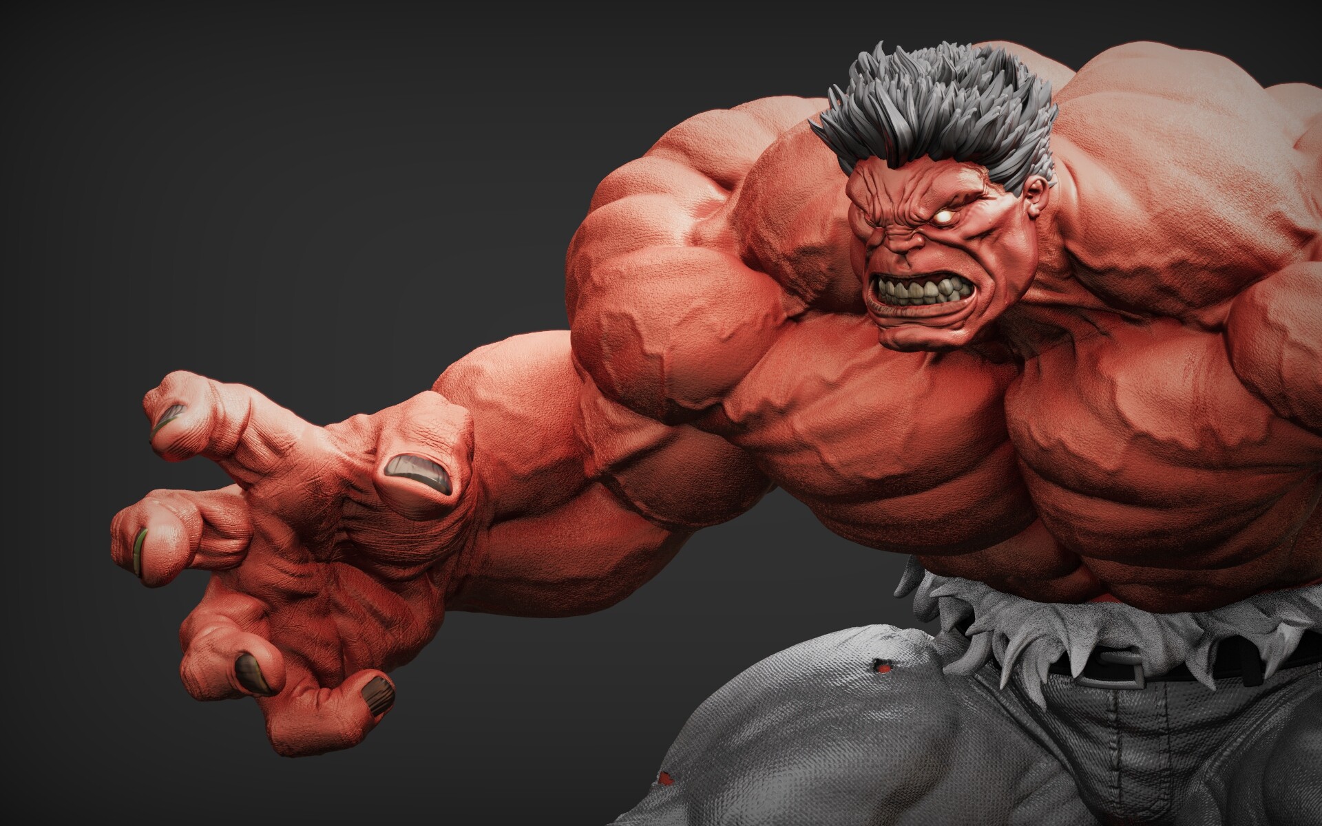 Erick Sosa - Red Hulk