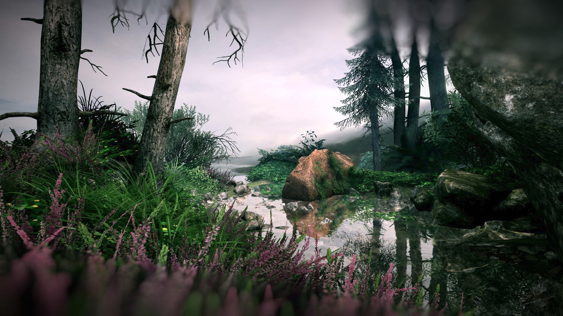 ArtStation - Chrea forest