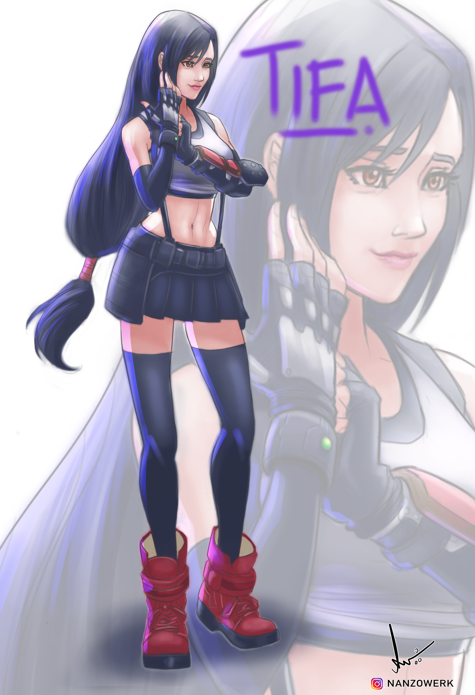 Adnan Shamsuddin - Final Fantasy 7 Remake - Tifa Lockheart