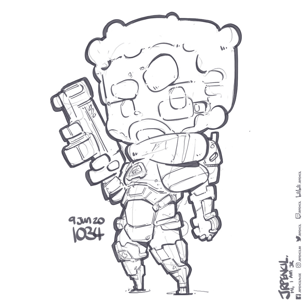 Jr Pencil - 1034 - Baptiste