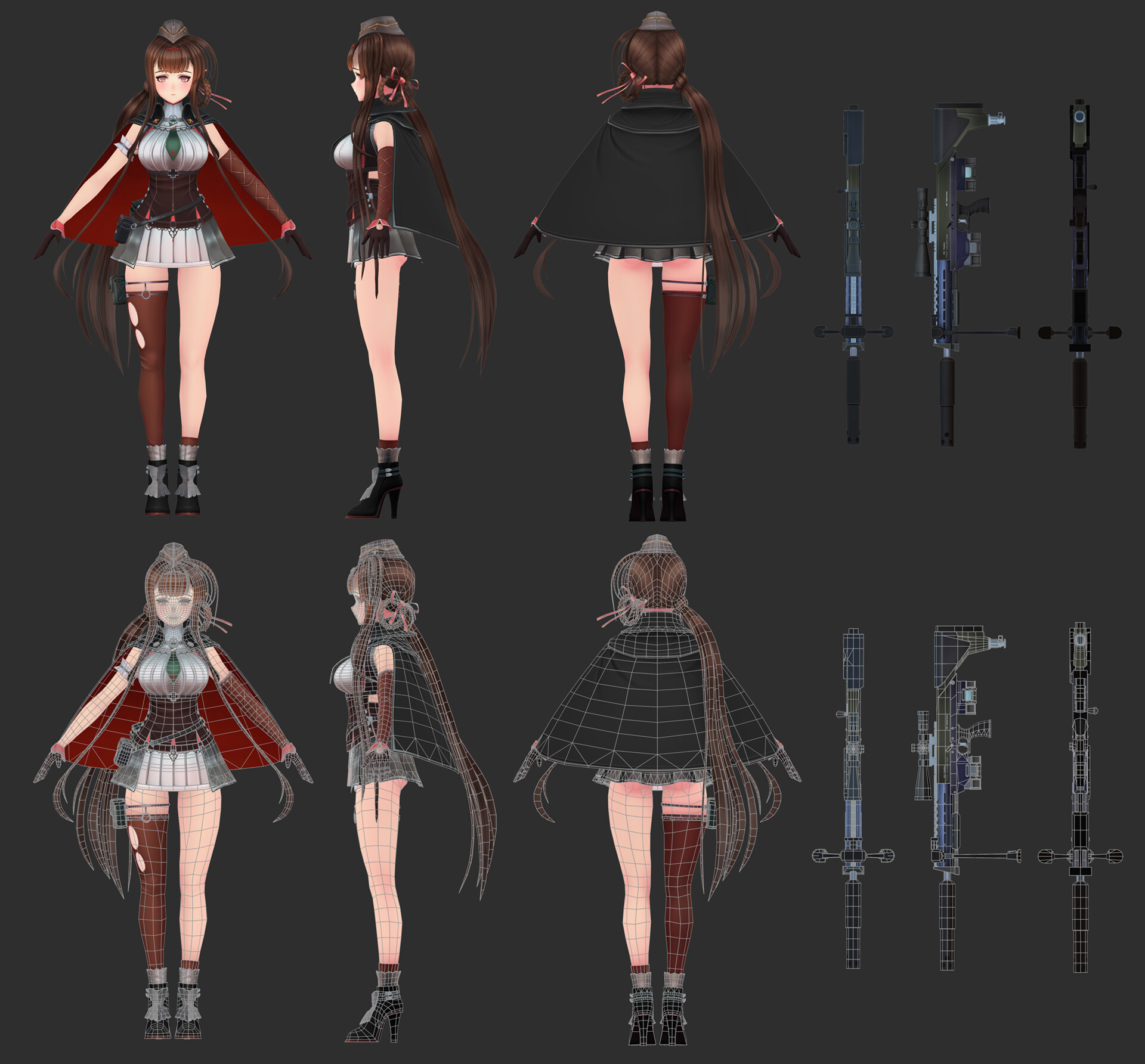 Hyun Su Jung - DSR-50 "Girl's Frontline" Fan-art