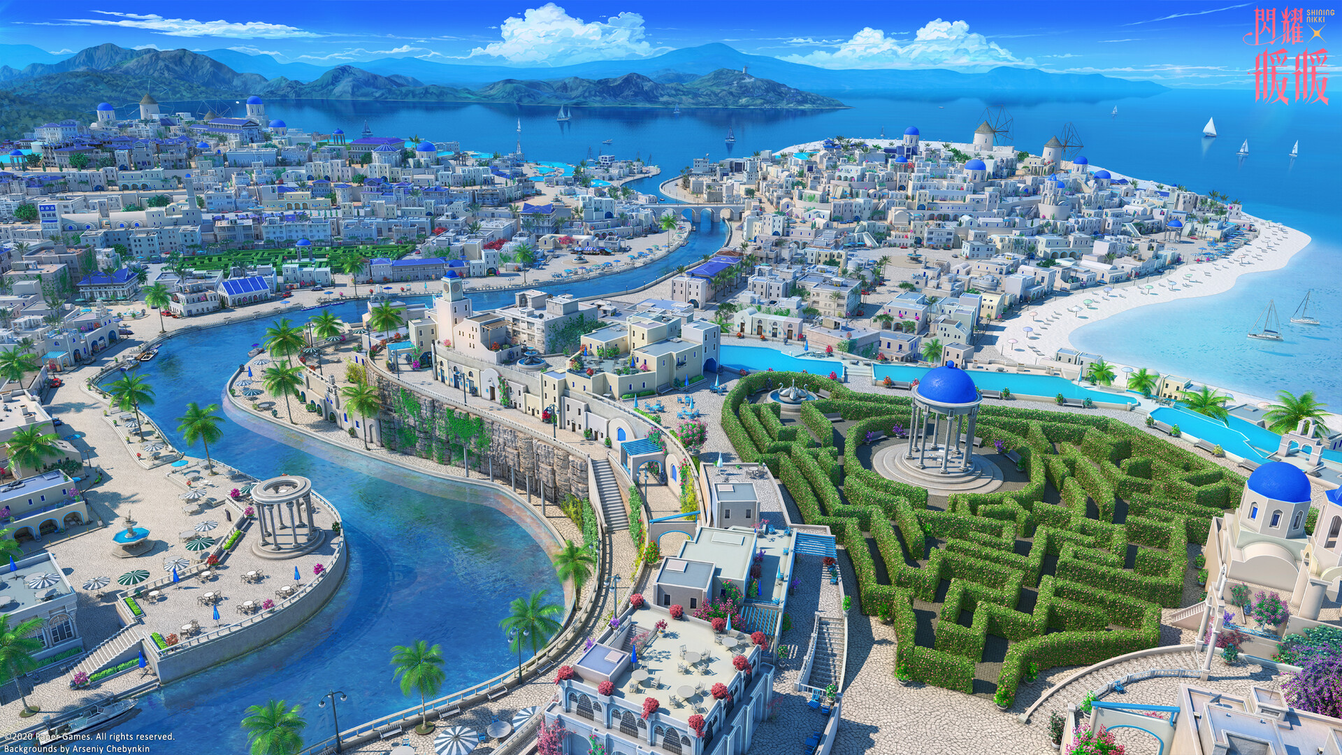 Sonic Unleashed Apotos Wallpaper