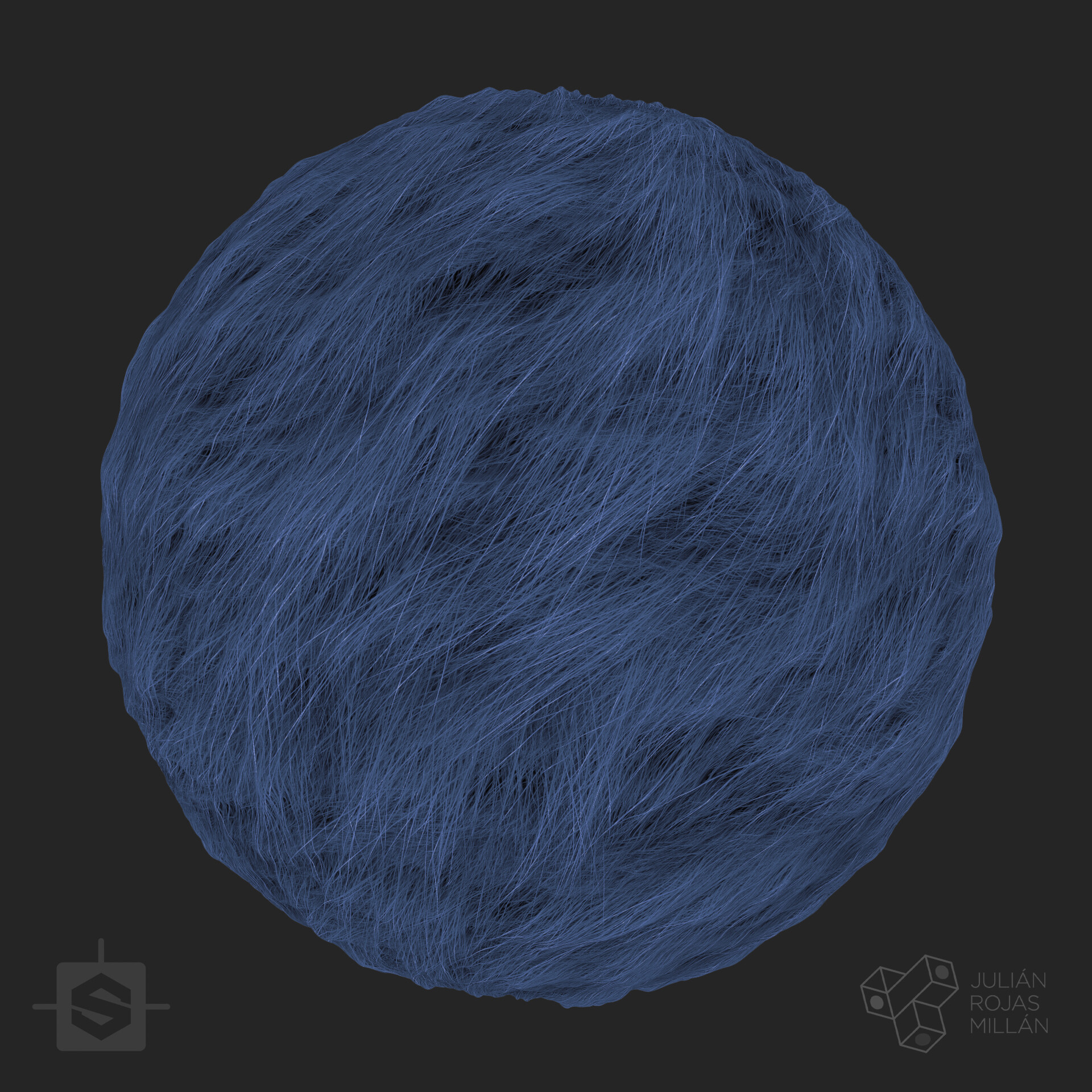 Julián Rojas Millán - Substance Designer Simple Fur