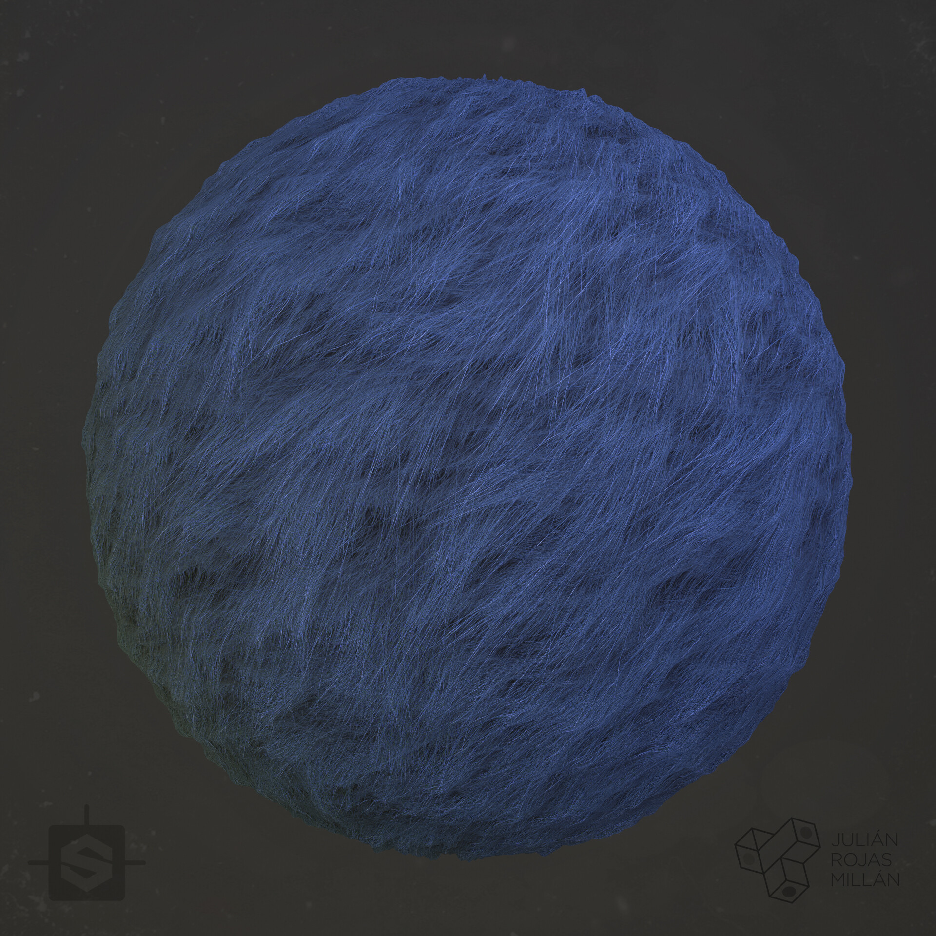 Julián Rojas Millán - Substance Designer Simple Fur