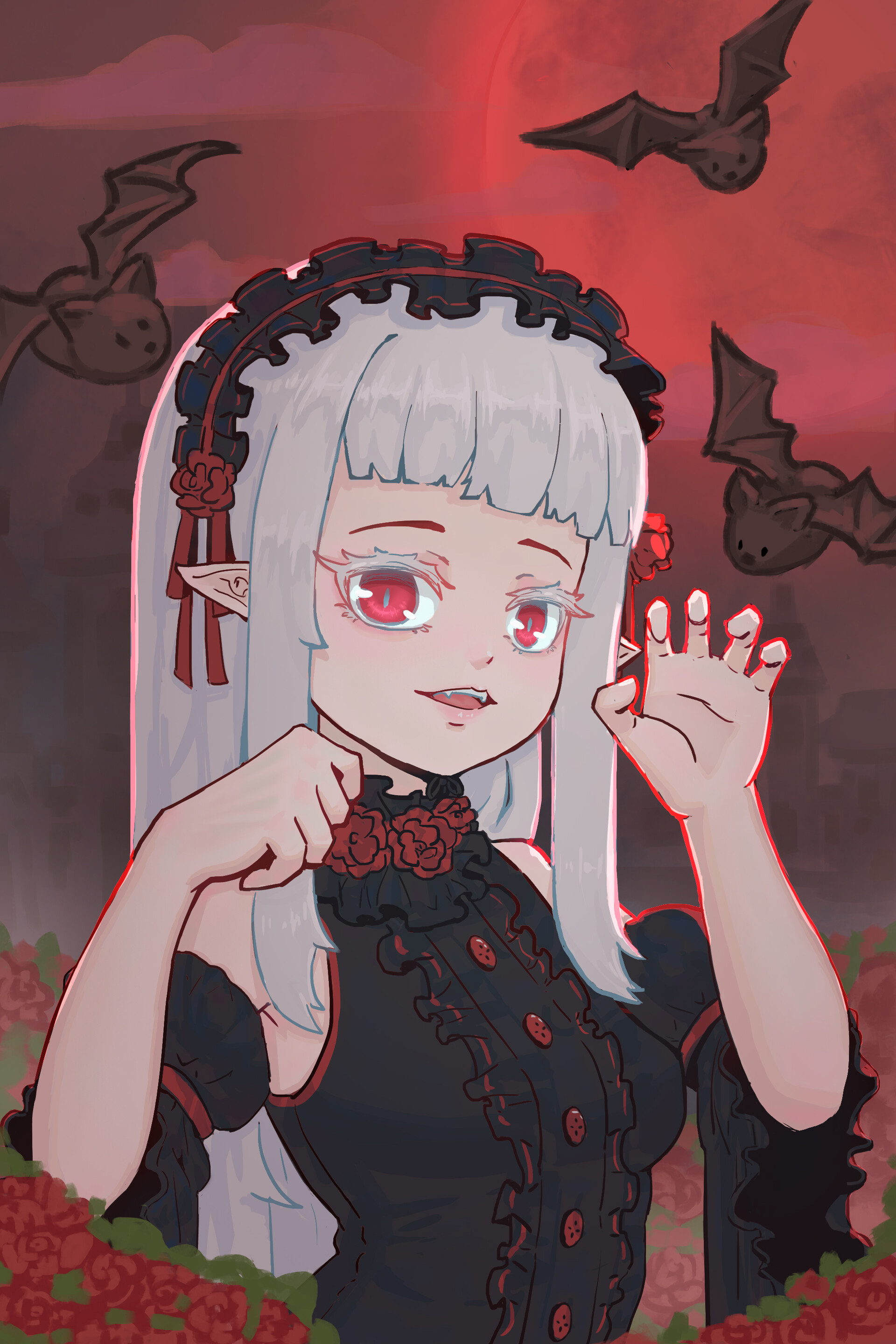 ArtStation - Vampire girl