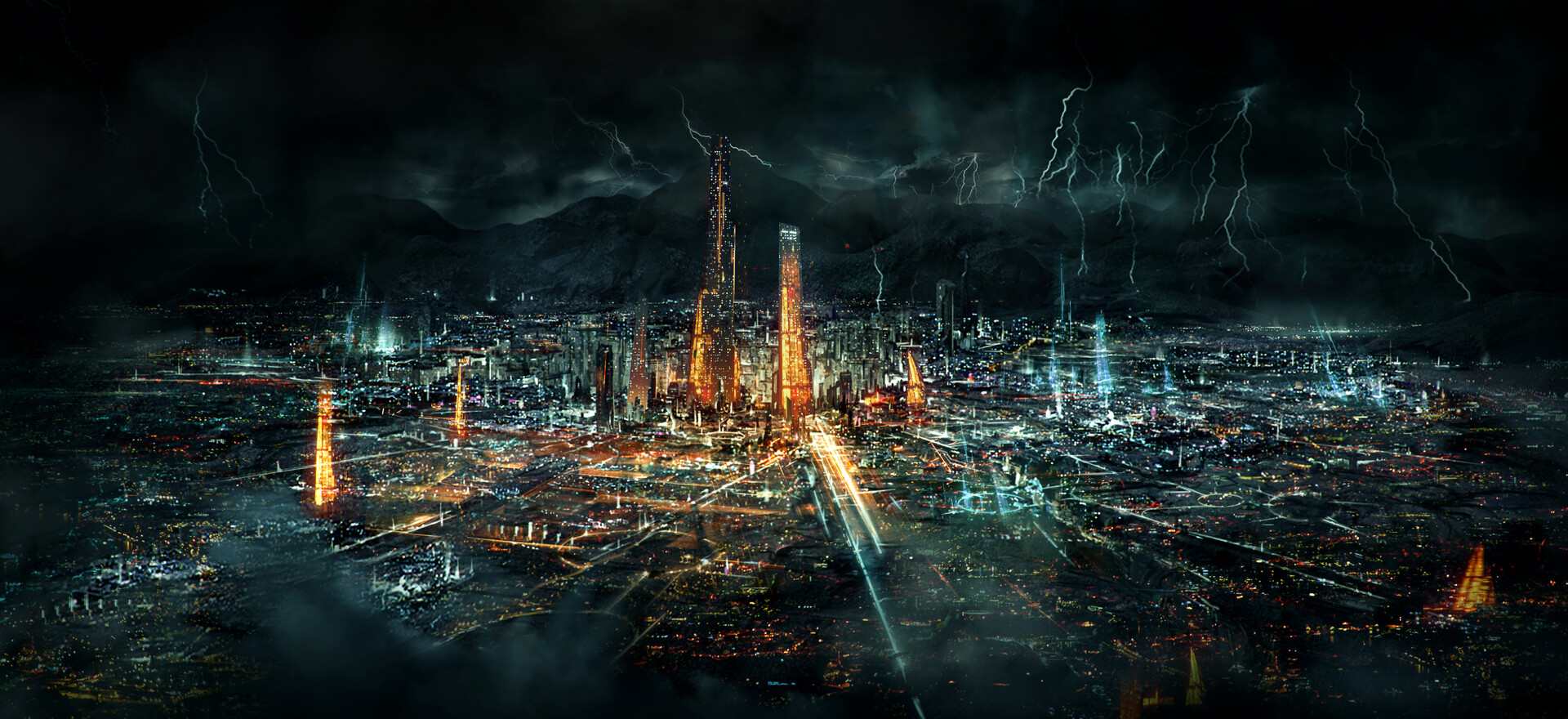 ArtStation - Sprawling city