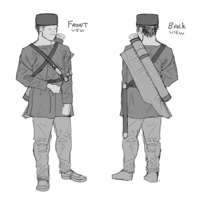 ArtStation - Roman archer