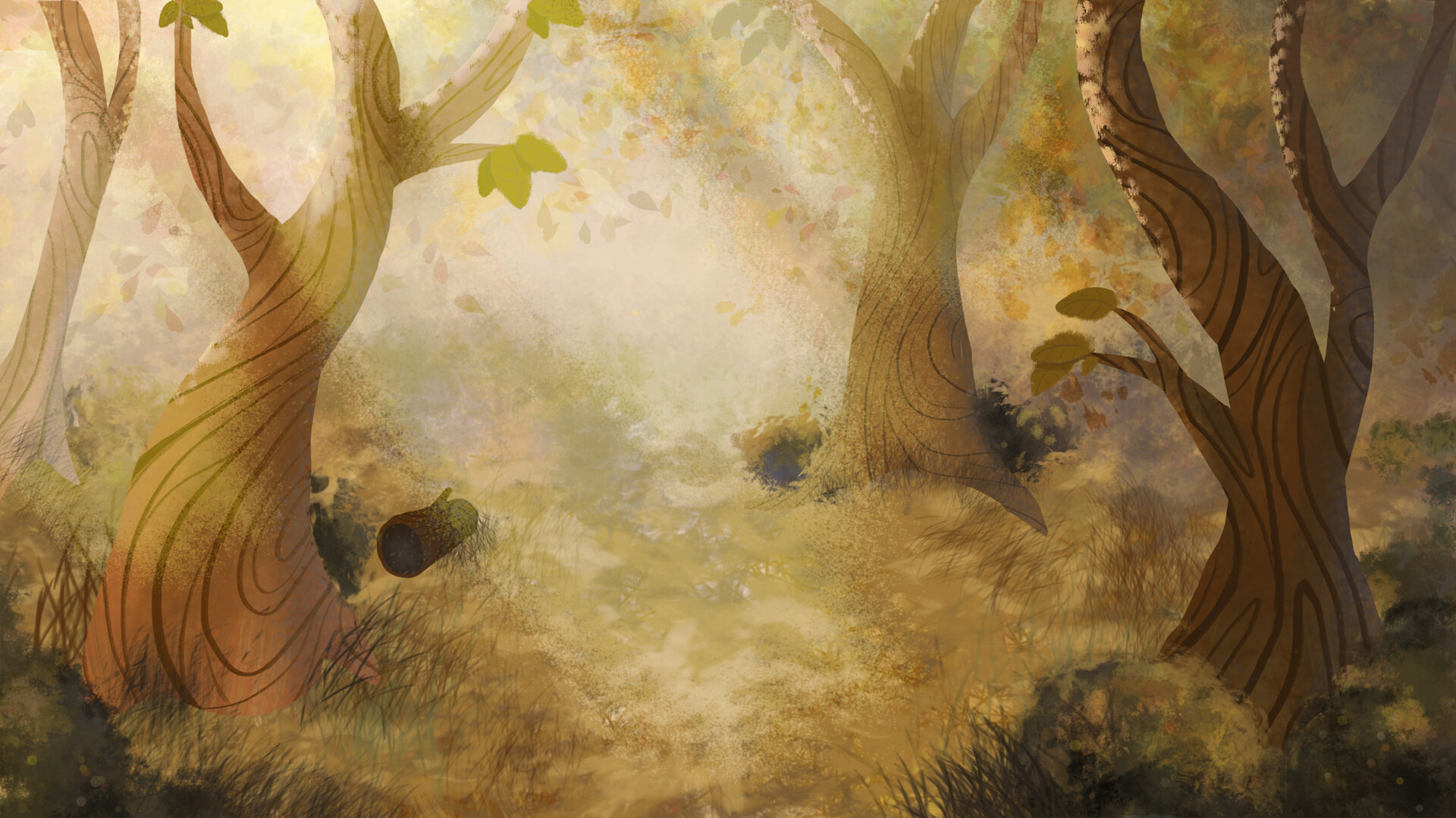 ArtStation - Amber Forest