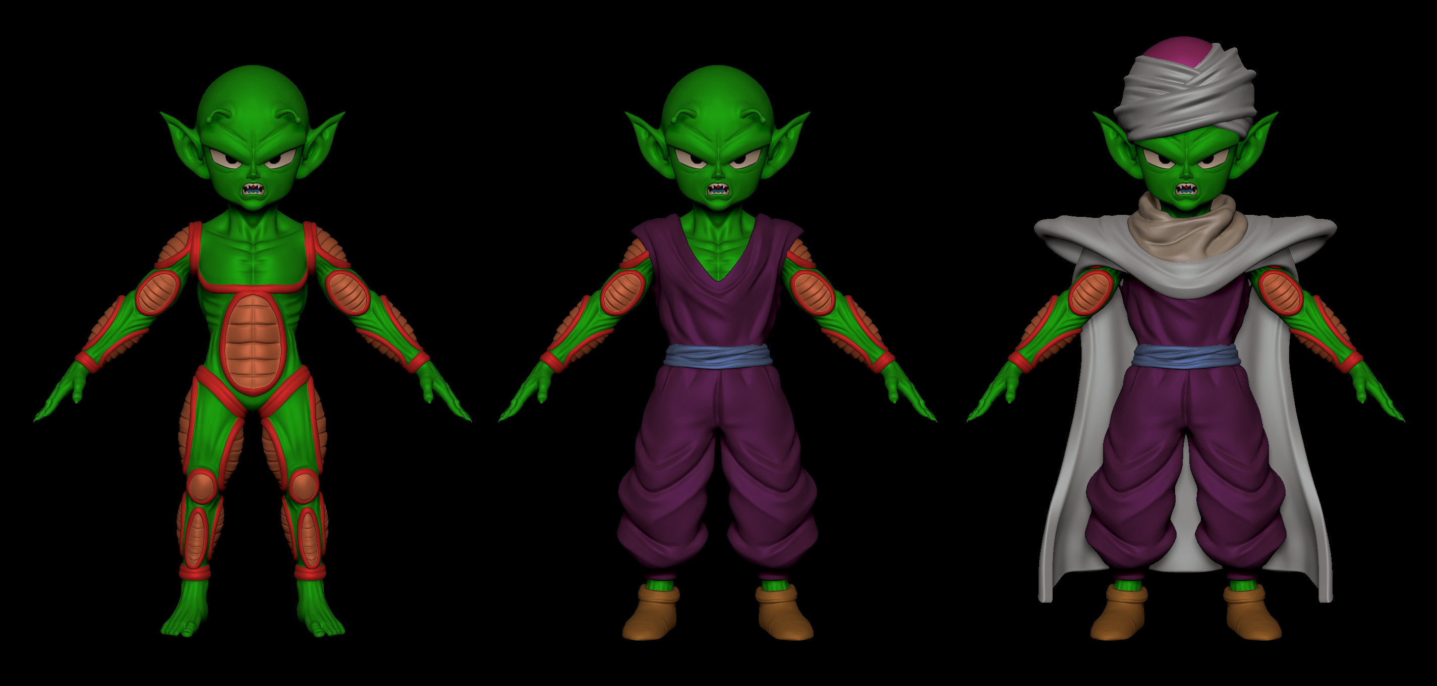 Lance Baker 3D Character Artist - Piccolo