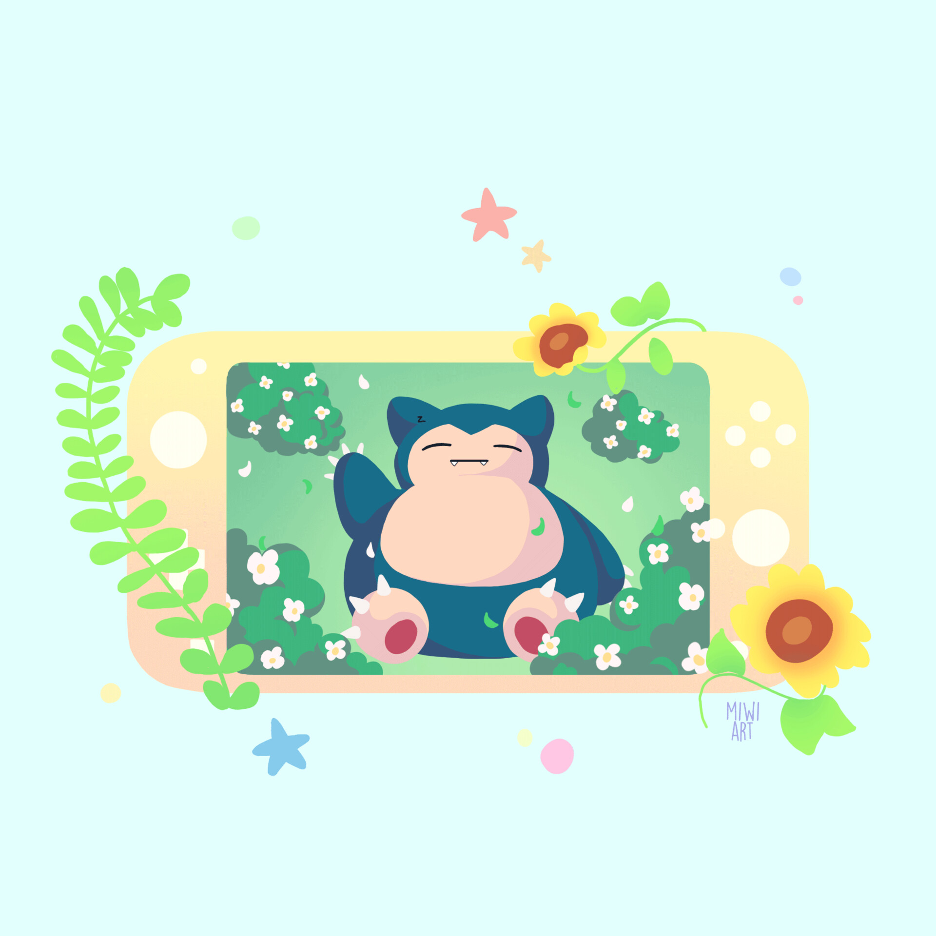 ArtStation - Snorlax Switch Animation