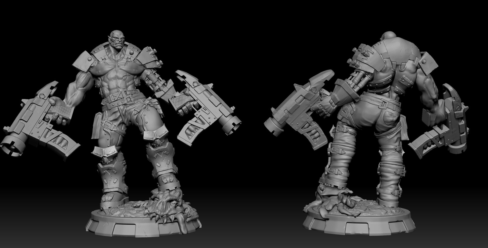 Stavros Togias - Cyborg Orc